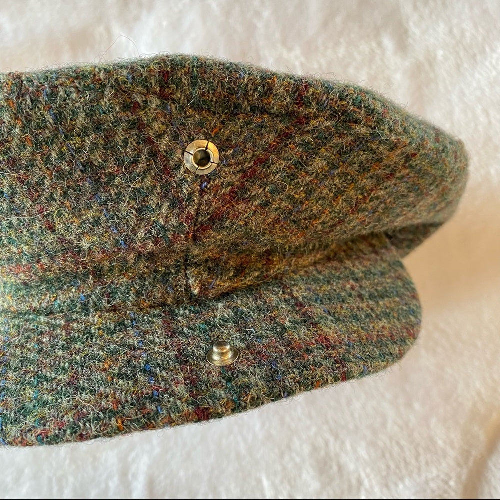 Vintage Lined Flat Cap Tweed 100% Wool Plaid Bundle By Pendleton | Shop ...