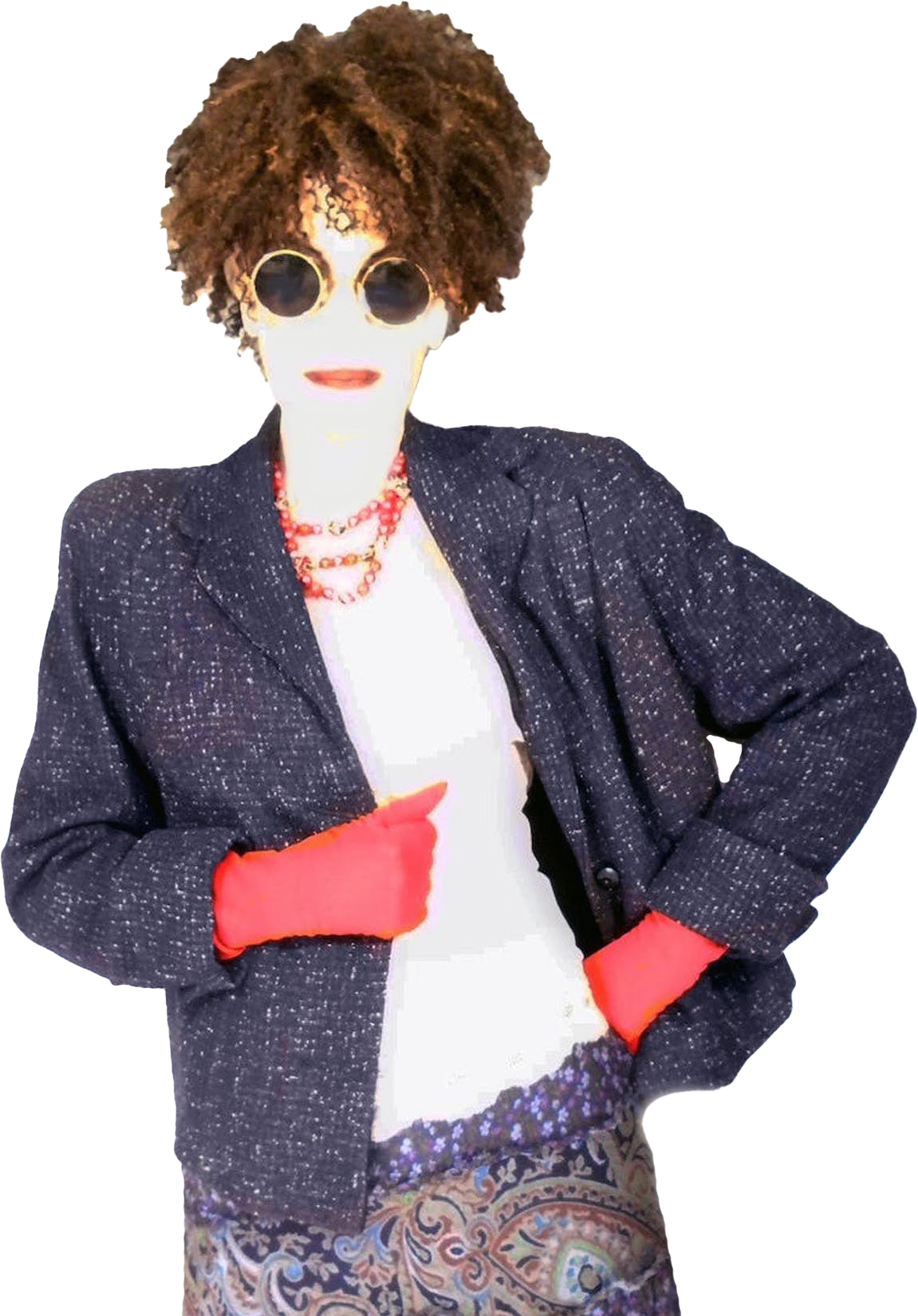 Vintage 50s Atomic Fleck Jacket Boxy Blazer High Fashion | Shop THRILLING