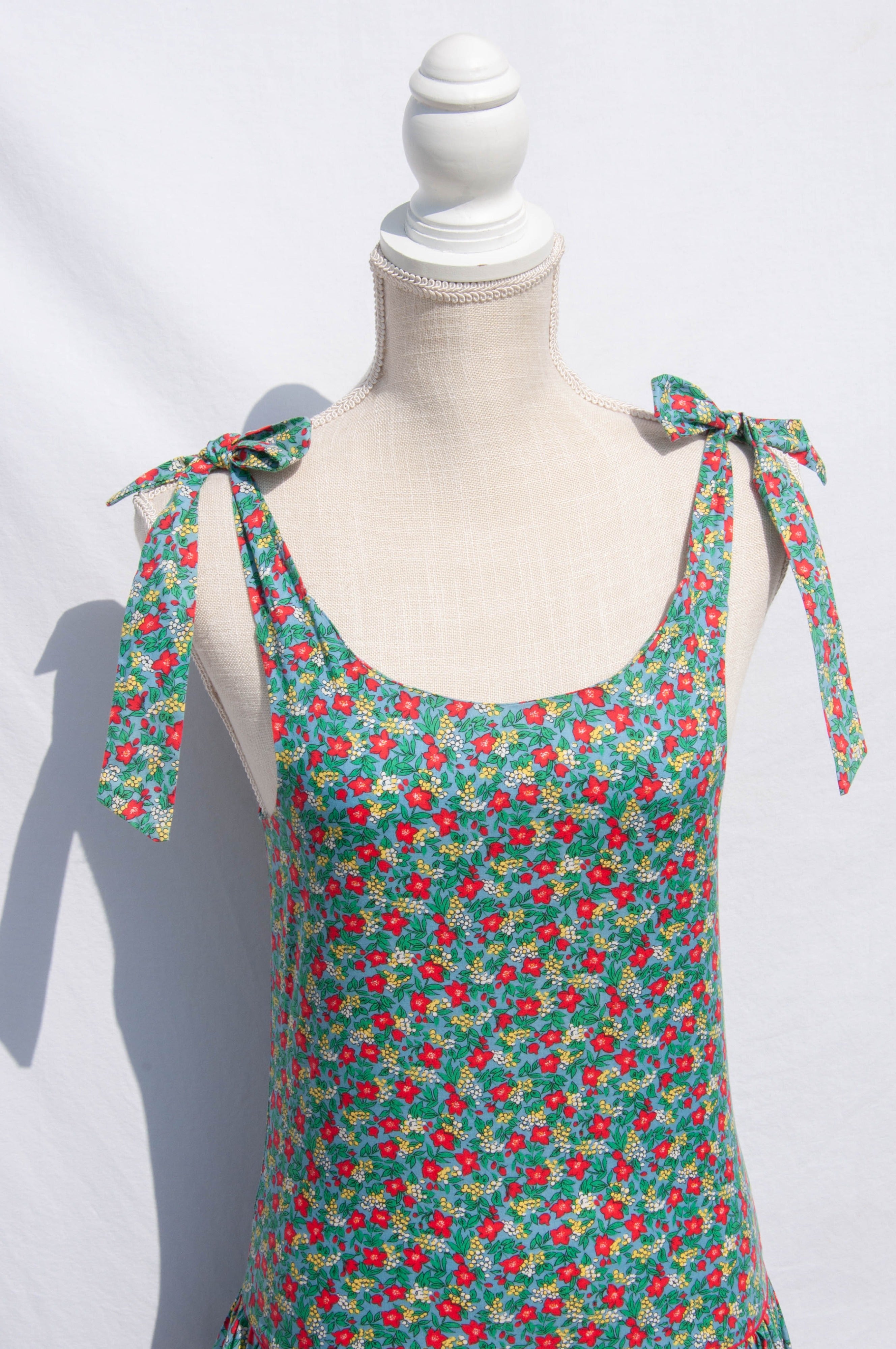 Maggie Breen Vintage 80’s/90’s Floral Midi Dress | Shop THRILLING