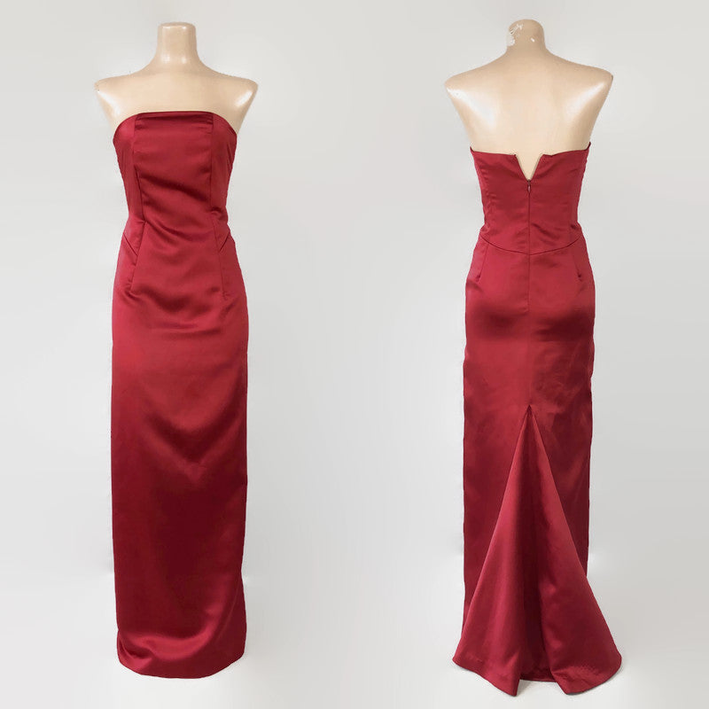 90s Vintage Strapless Bombshell Cocktail Prom Dress By After Six | Shop ...
