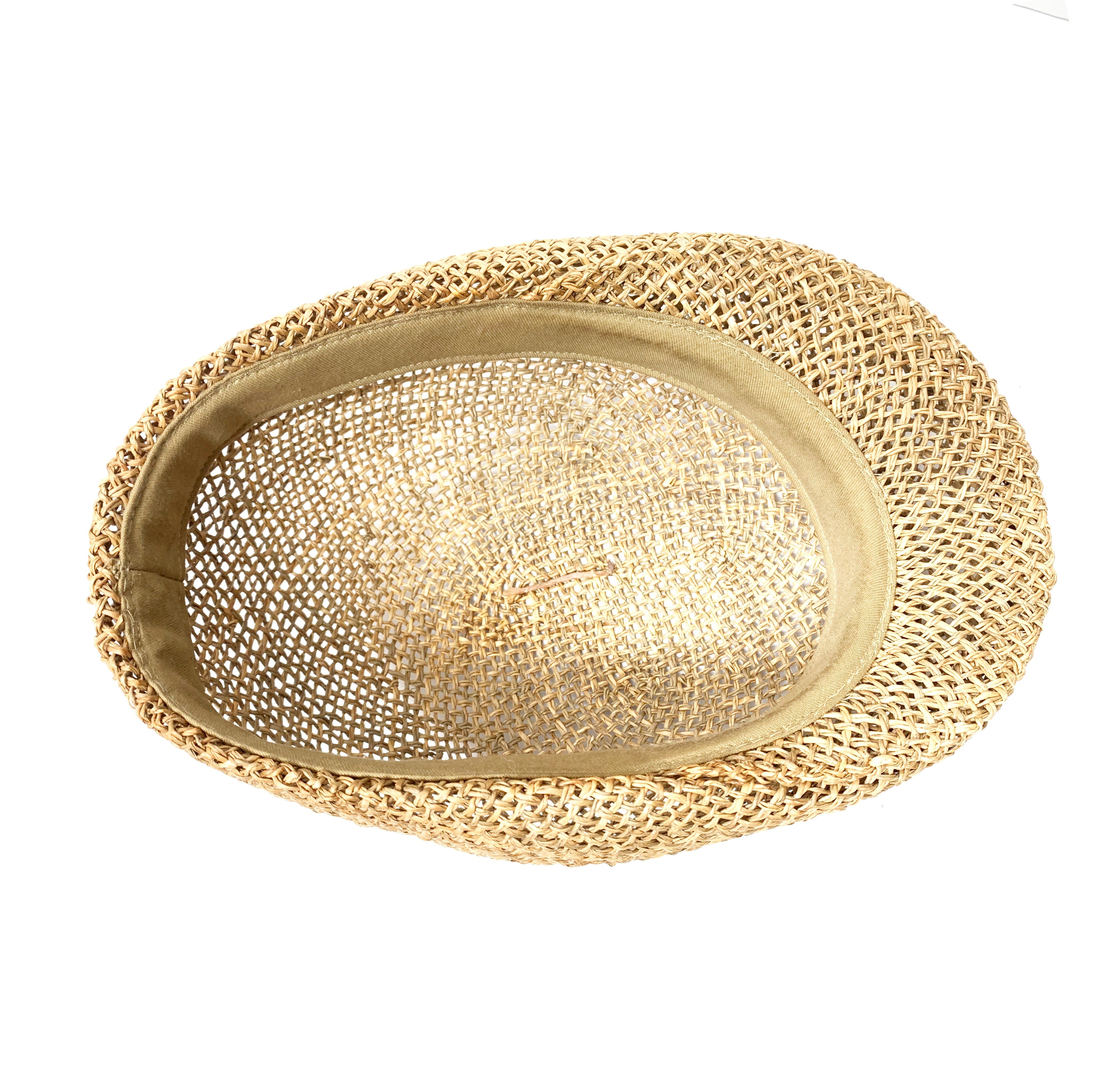 Vintage 79's Mid-Century Woven Wicker Scally Cap | Shop THRILLING