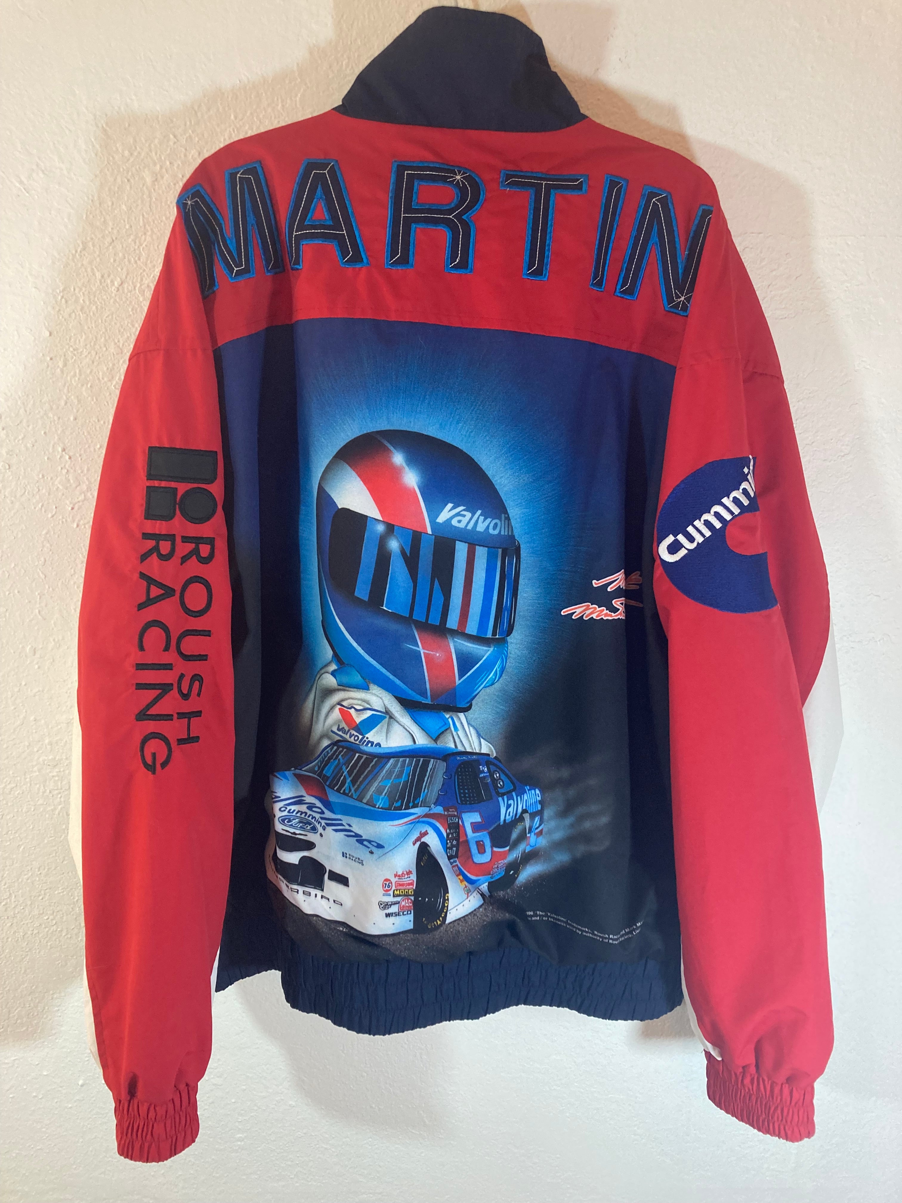 90s 1996 Vintage Racing Jacket Mark Martin Speed Zone! By Speed Zone R ...