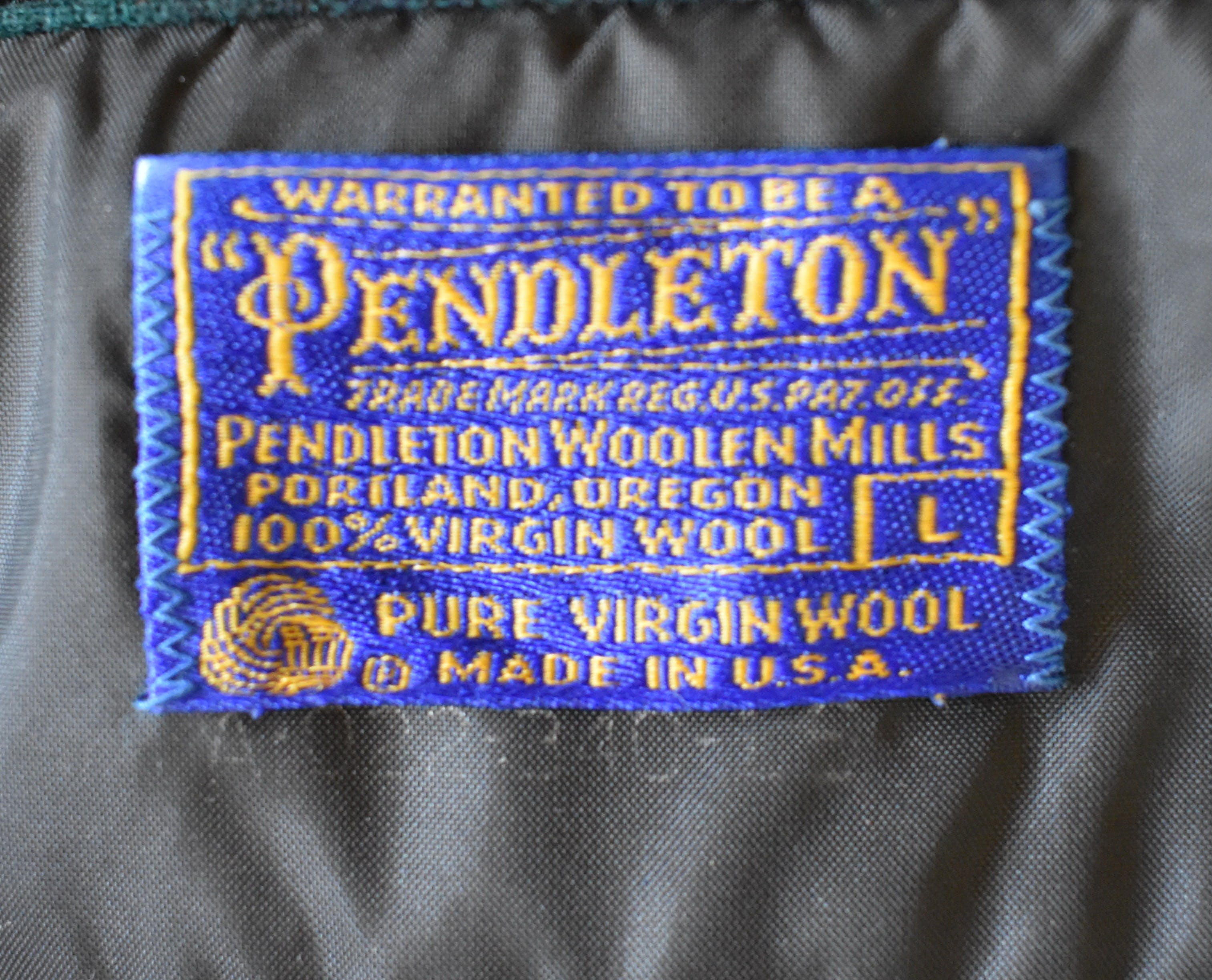 Vintage 60’s Black Watch Plaid Board Shirt by Pendleton | Shop THRILLING