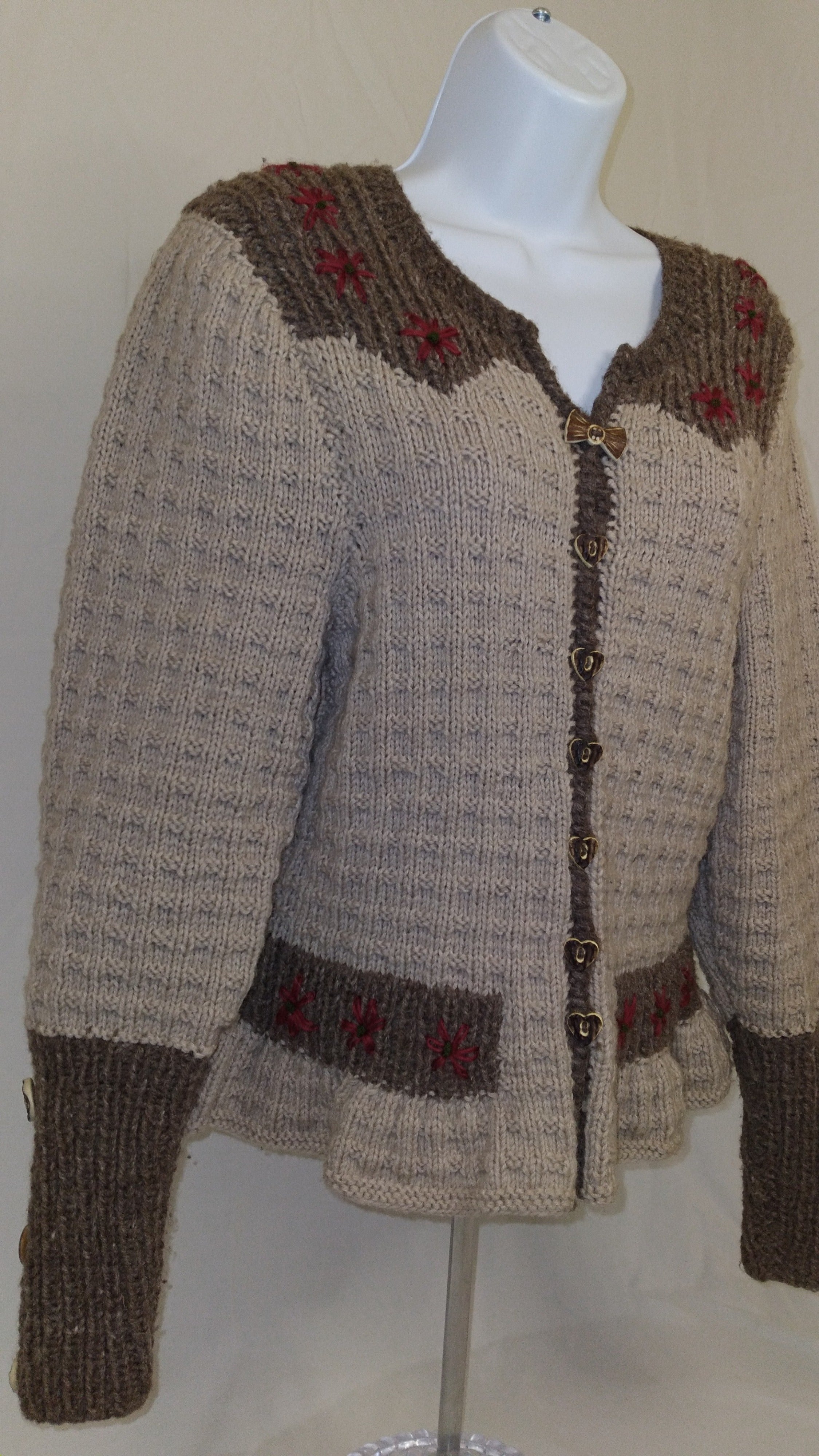 Vintage 70’s Rare Bavarian Tyrolean Wool Sweater | Shop THRILLING