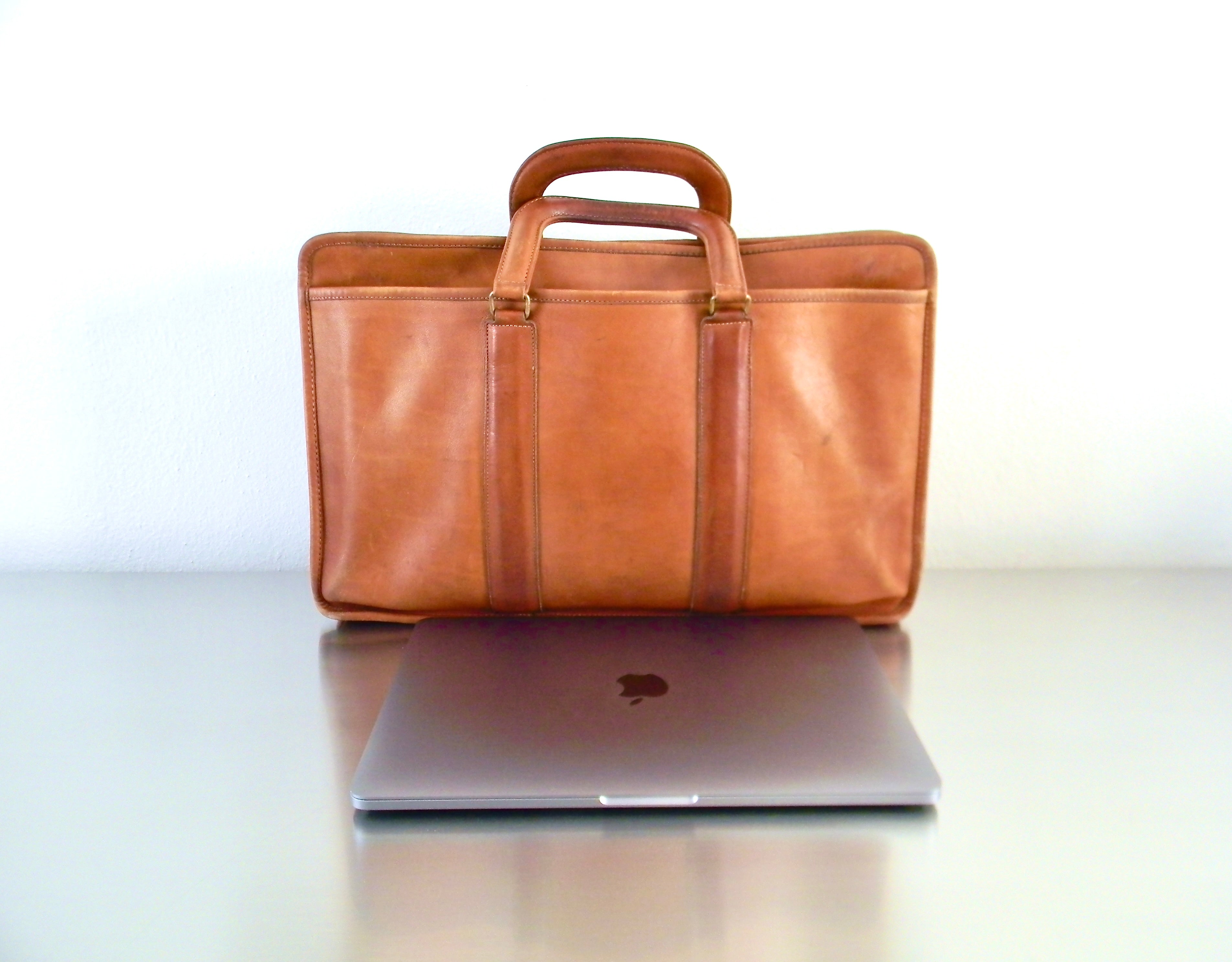 Vintage 80s Refurbished British Tan Embassy Brief NYC By Coach | Shop ...