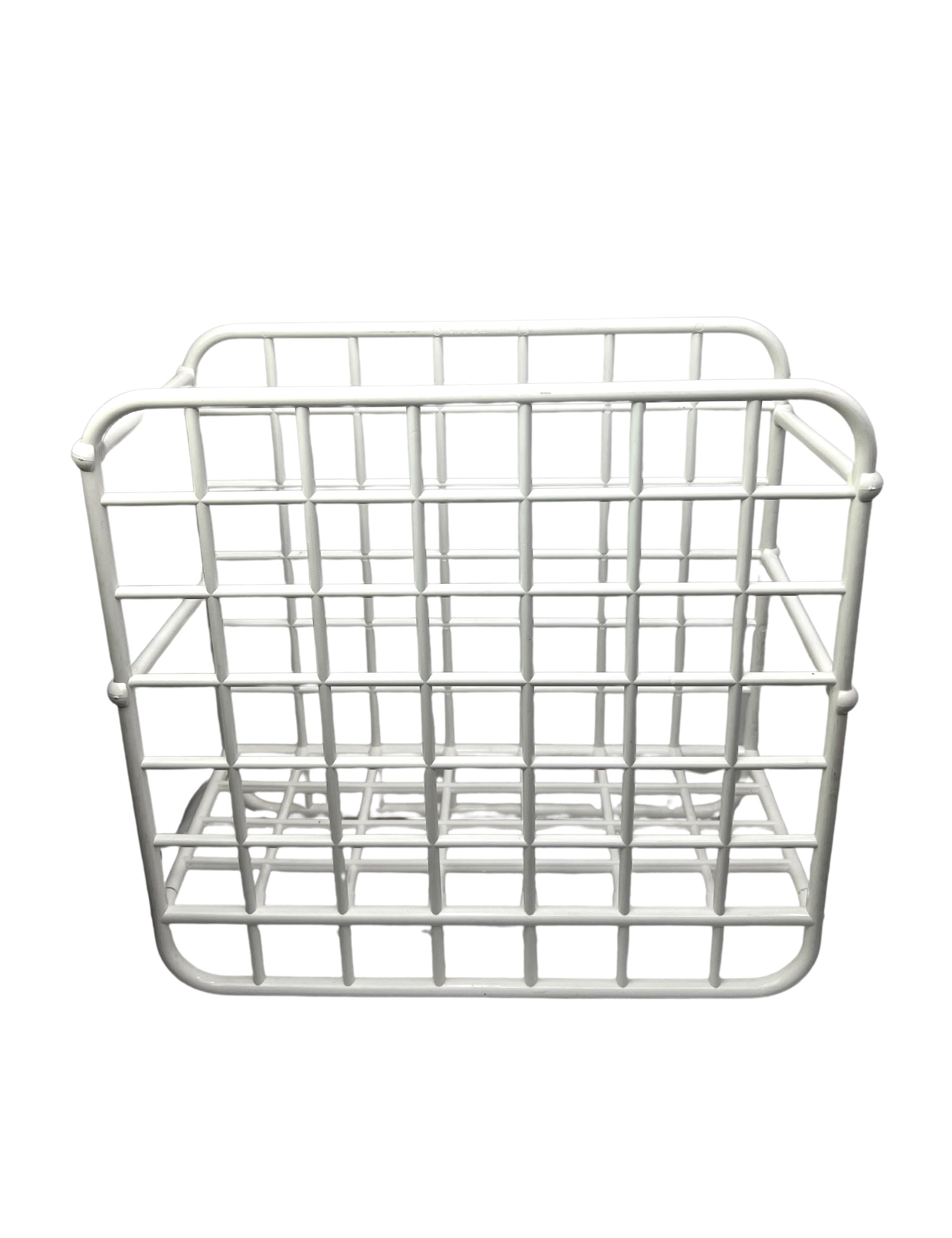 Vintage 80s Catch-all Magazine Rack Album Organizer By Yaffa | Shop ...