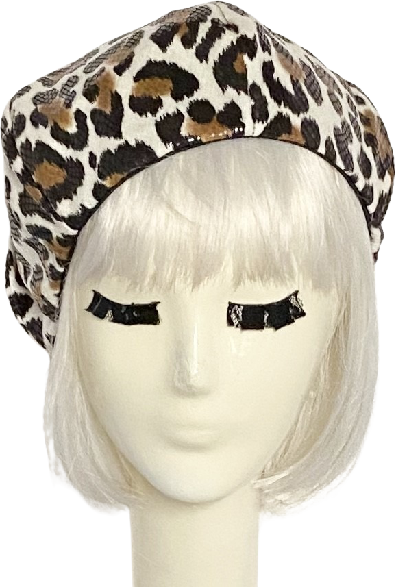 Vintage Leopard Beret Hat | Shop THRILLING