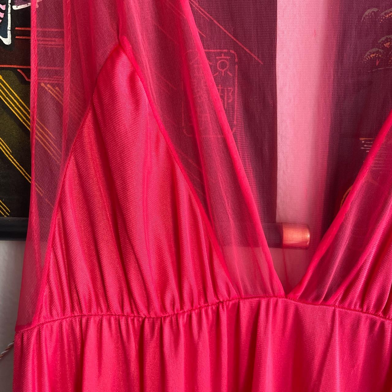 Vintage 80s/90s Red Mesh Nightgown | Shop THRILLING