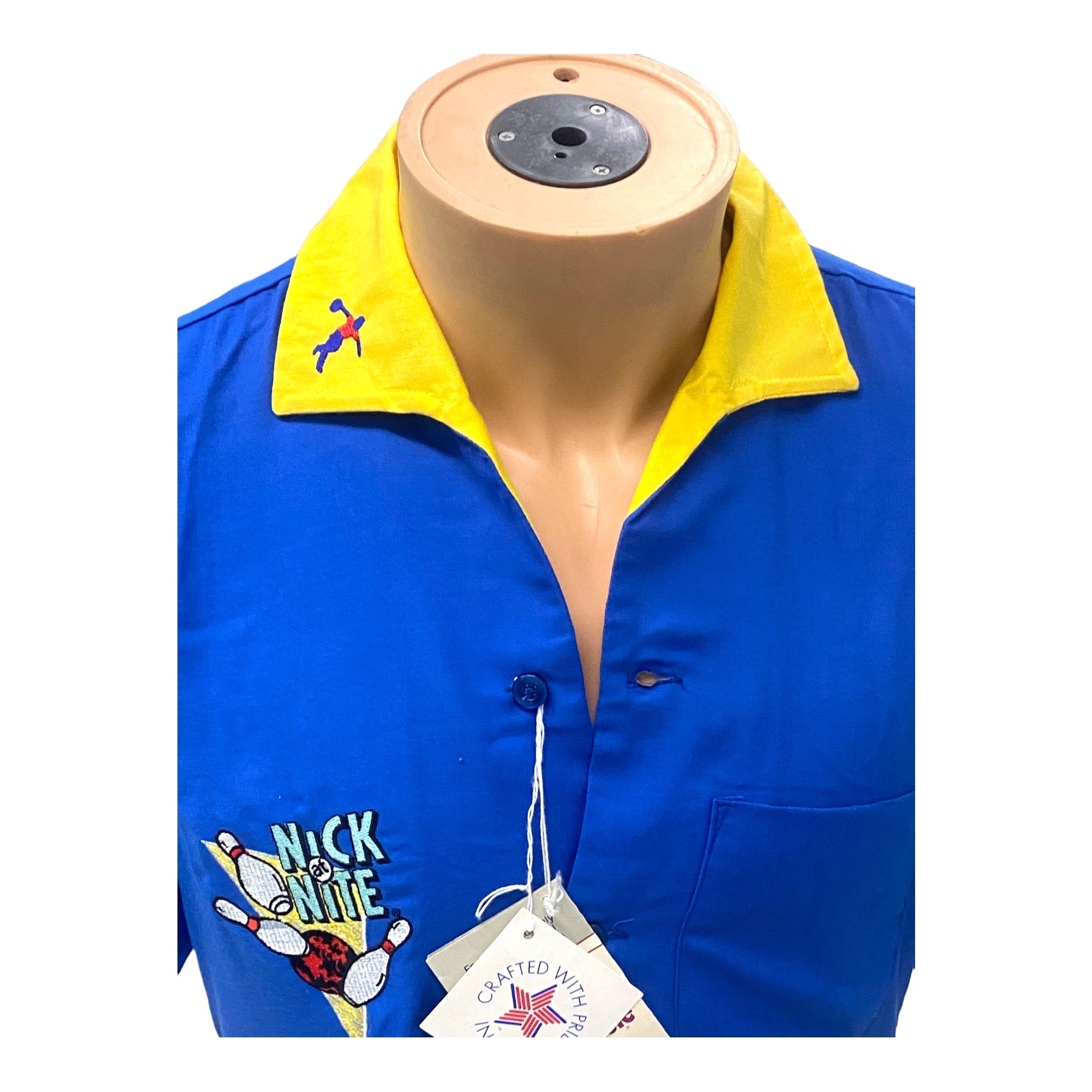 Vintage 80s Nick At Nite Pba Tour Bowling Shirt New With Tags By King ...