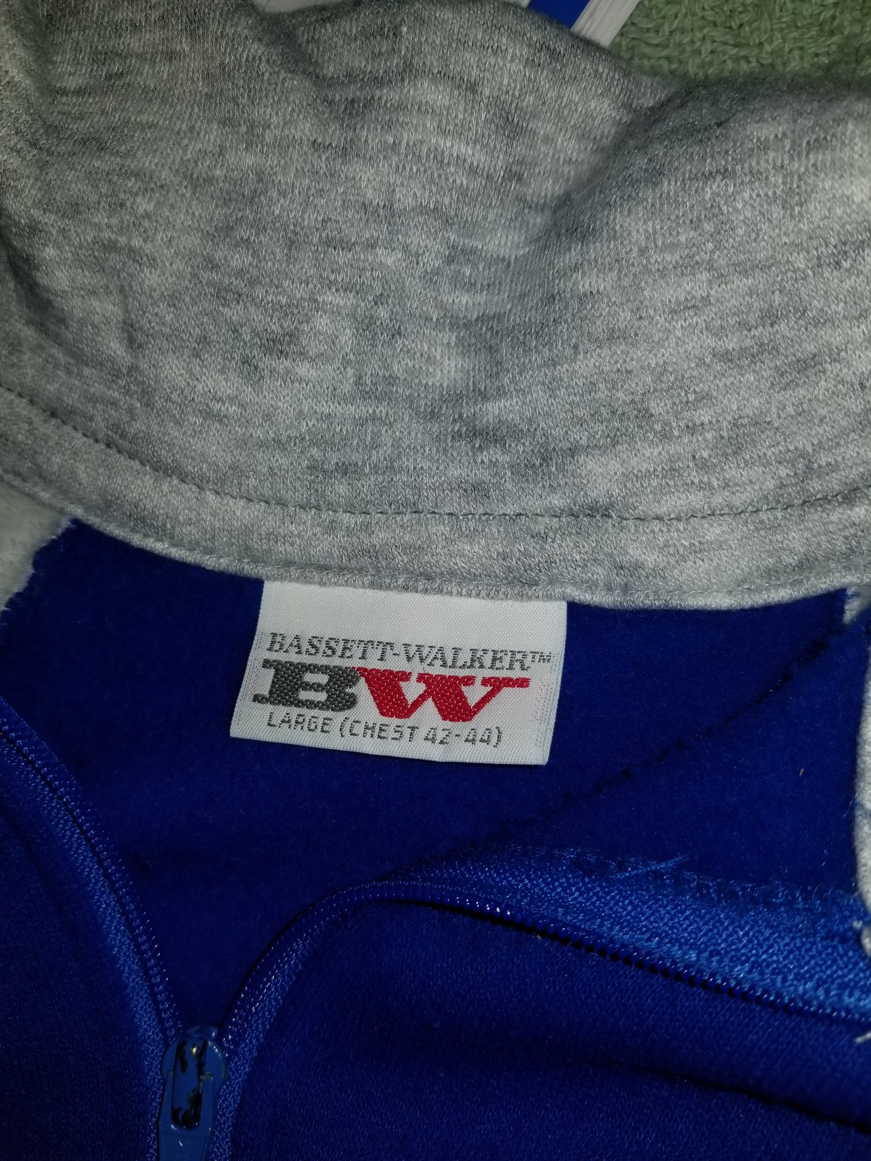 Vintage 90’s Sporty Athleisure Jersey Knit Track Jacket by Bassett ...