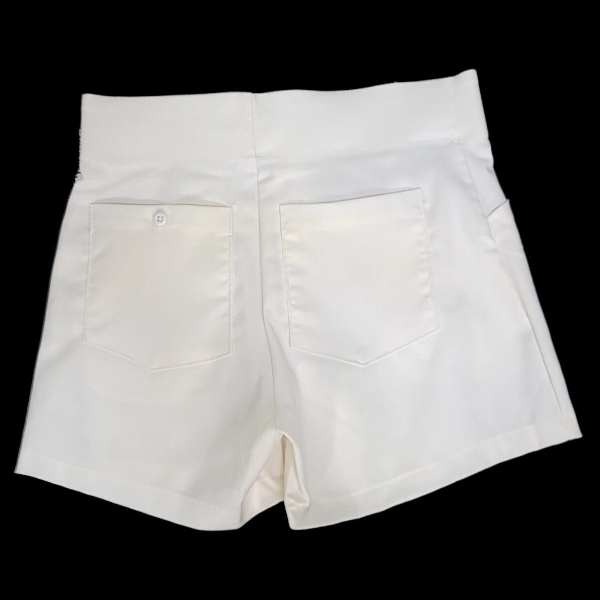 Vintage 80s Bodyflex White Above Knee Coaches Gym Coach Shorts By Bike ...