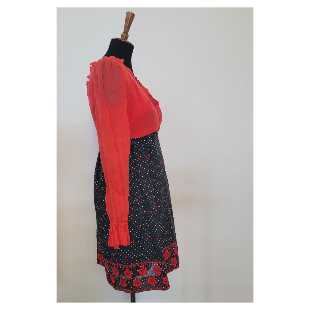 50s/60s Vintage 60s Mod Mini Dress | Shop THRILLING