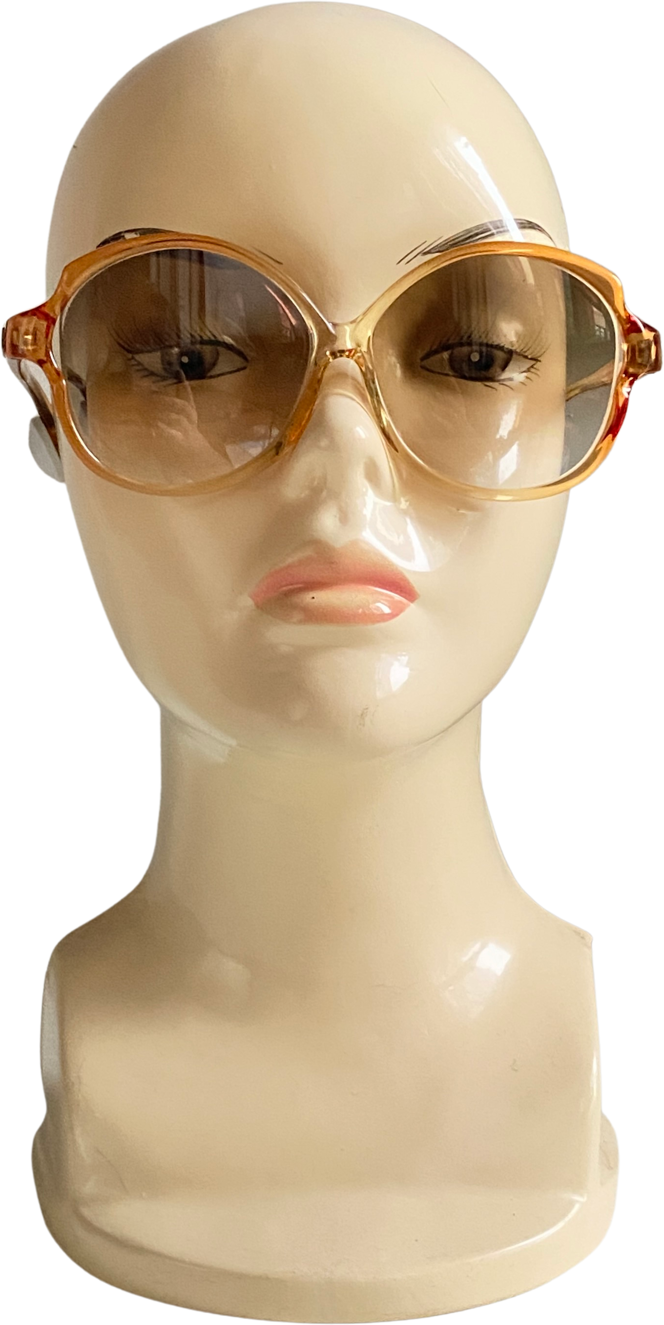 Vintage 80s Round Oval Granny Style Glasses Frames By Chloe | Shop ...