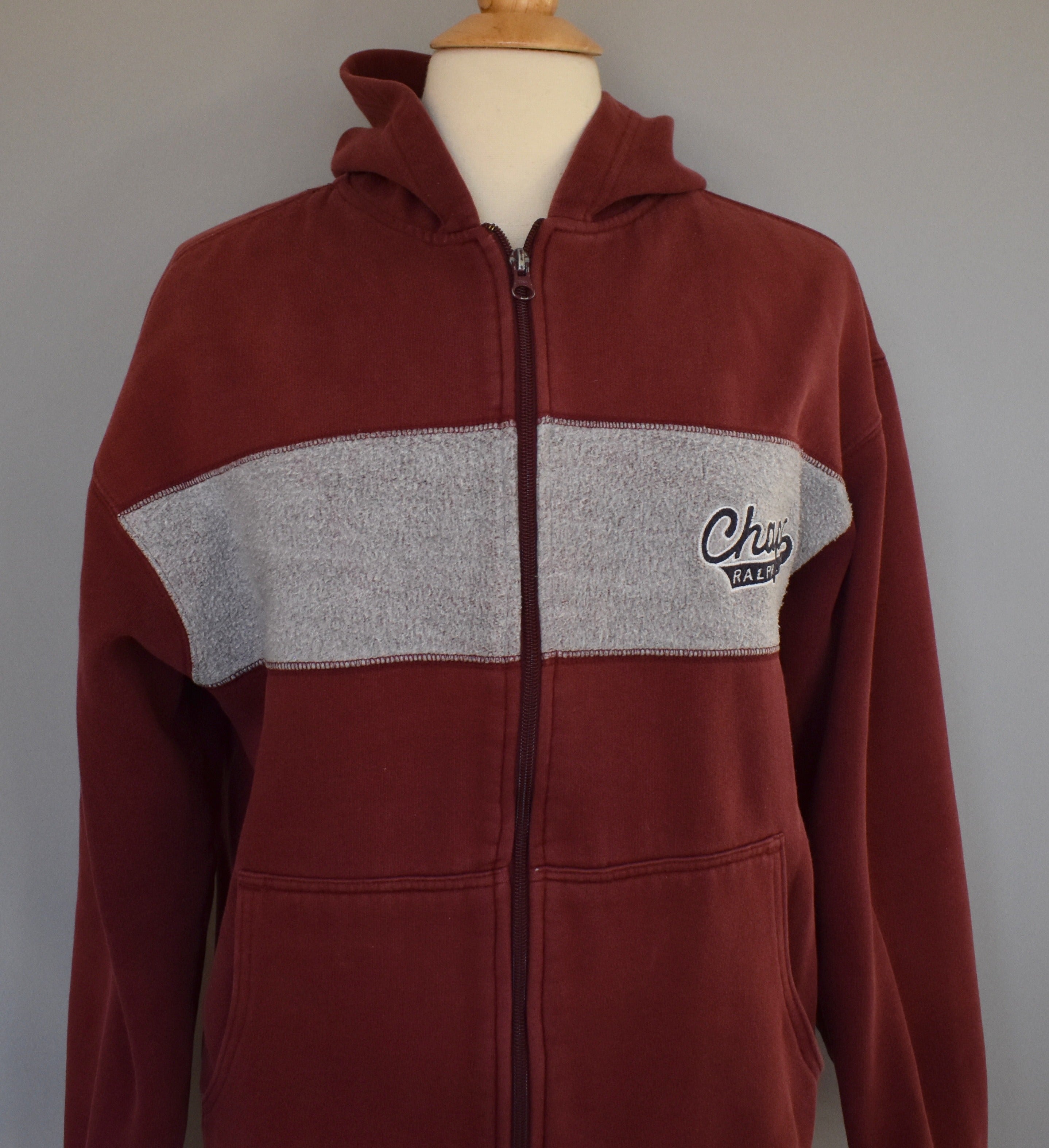Vintage 90’s Rl Chaps Zip Front Hoodie by Ralph Lauren | Shop THRILLING