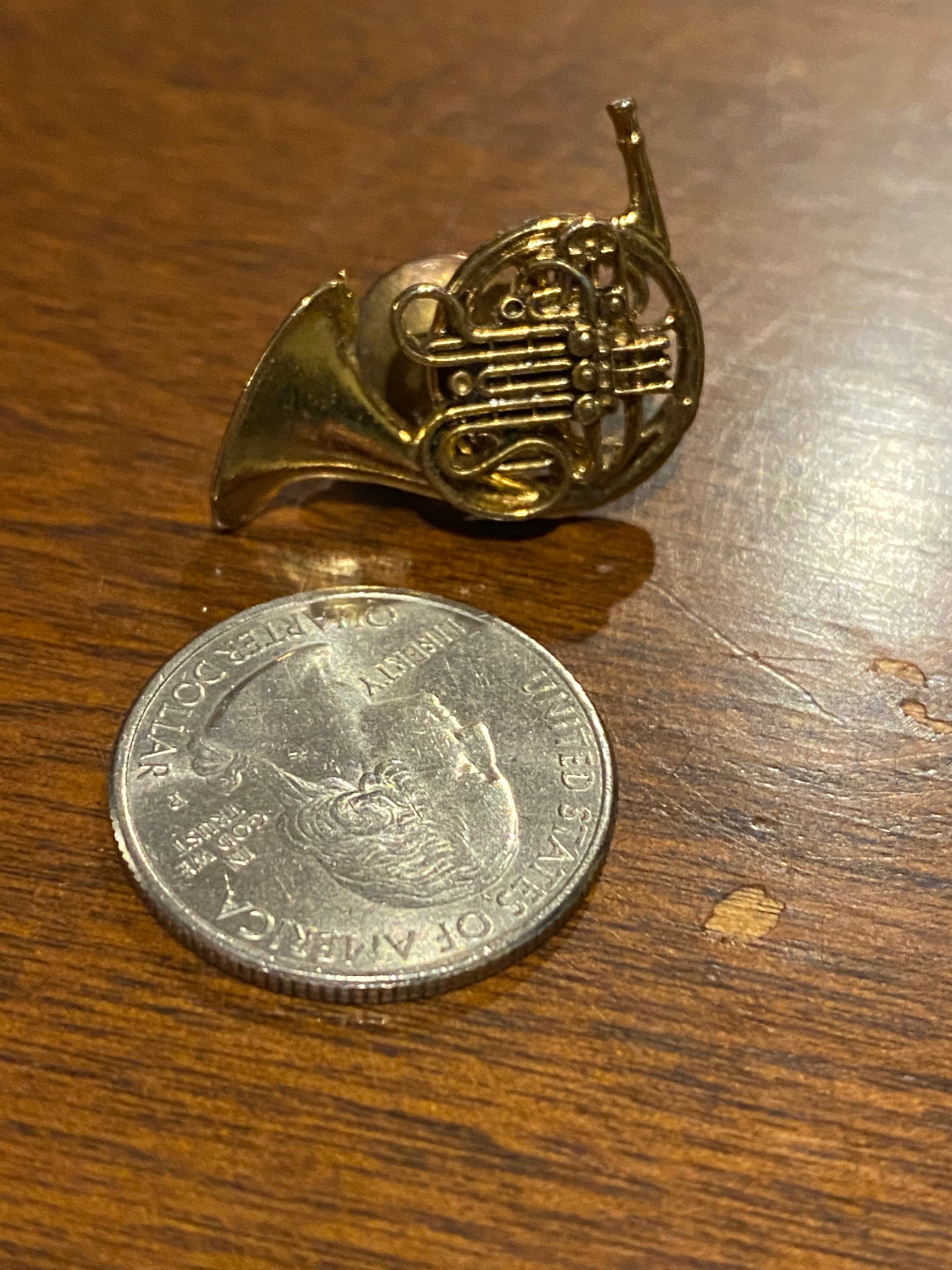 Vintage French Horn Pin | Shop THRILLING
