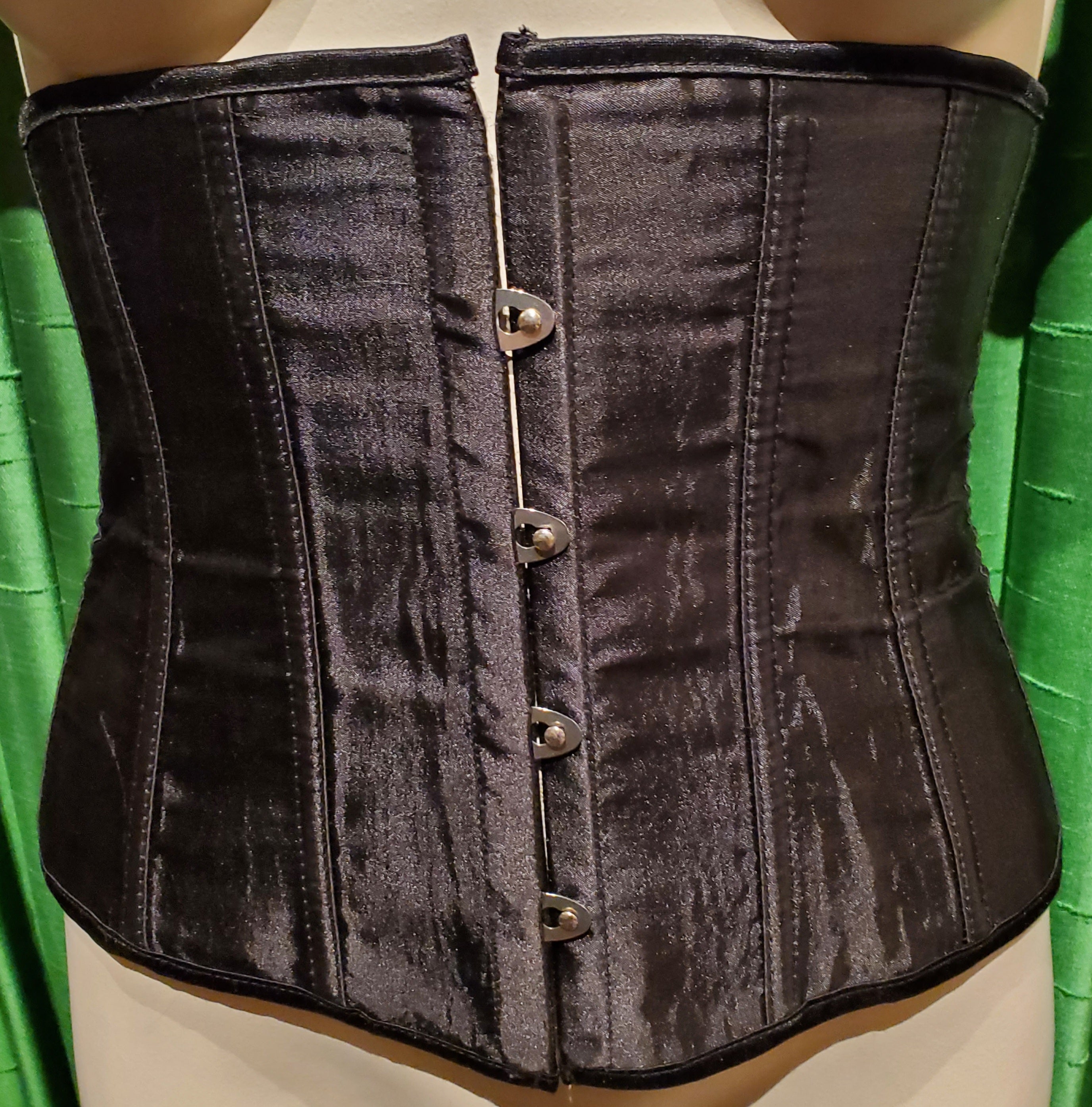 Vintage Black Corset Lace Up Back | Shop THRILLING
