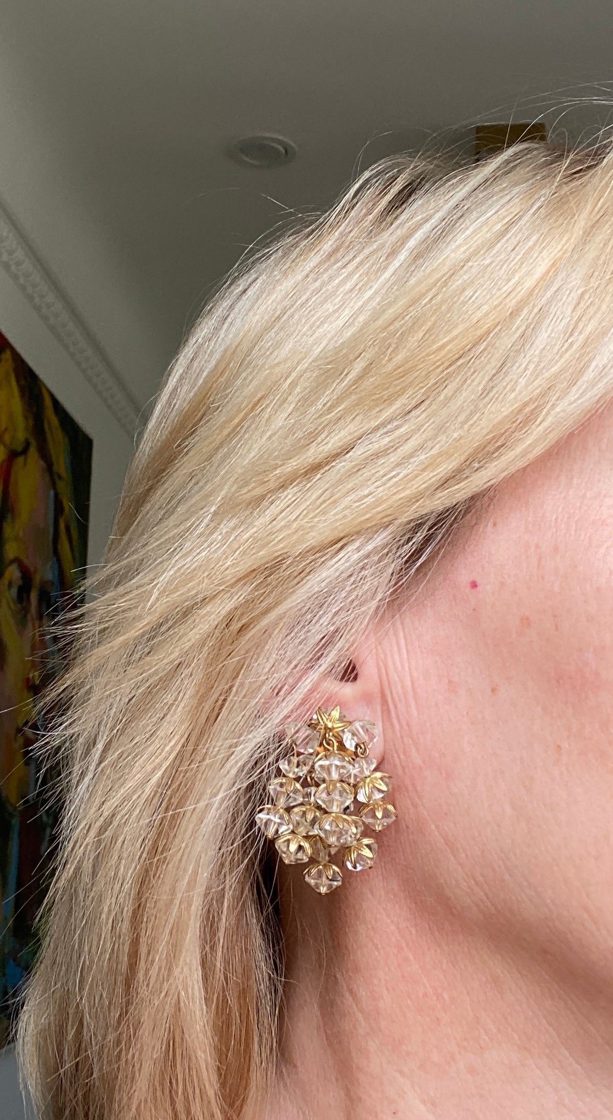 50s/60s Vintage Mid Century Cha Cha Earrings | Shop THRILLING