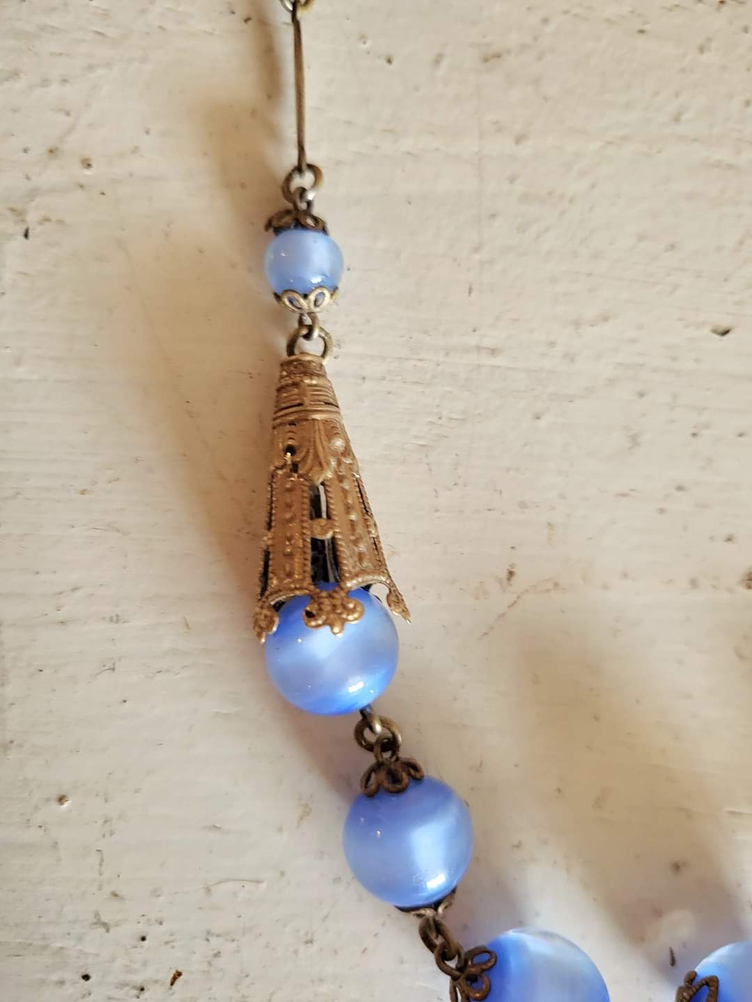 Vintage 20s Collectible Czech Glass Art Deco Necklace By Max Neiger ...