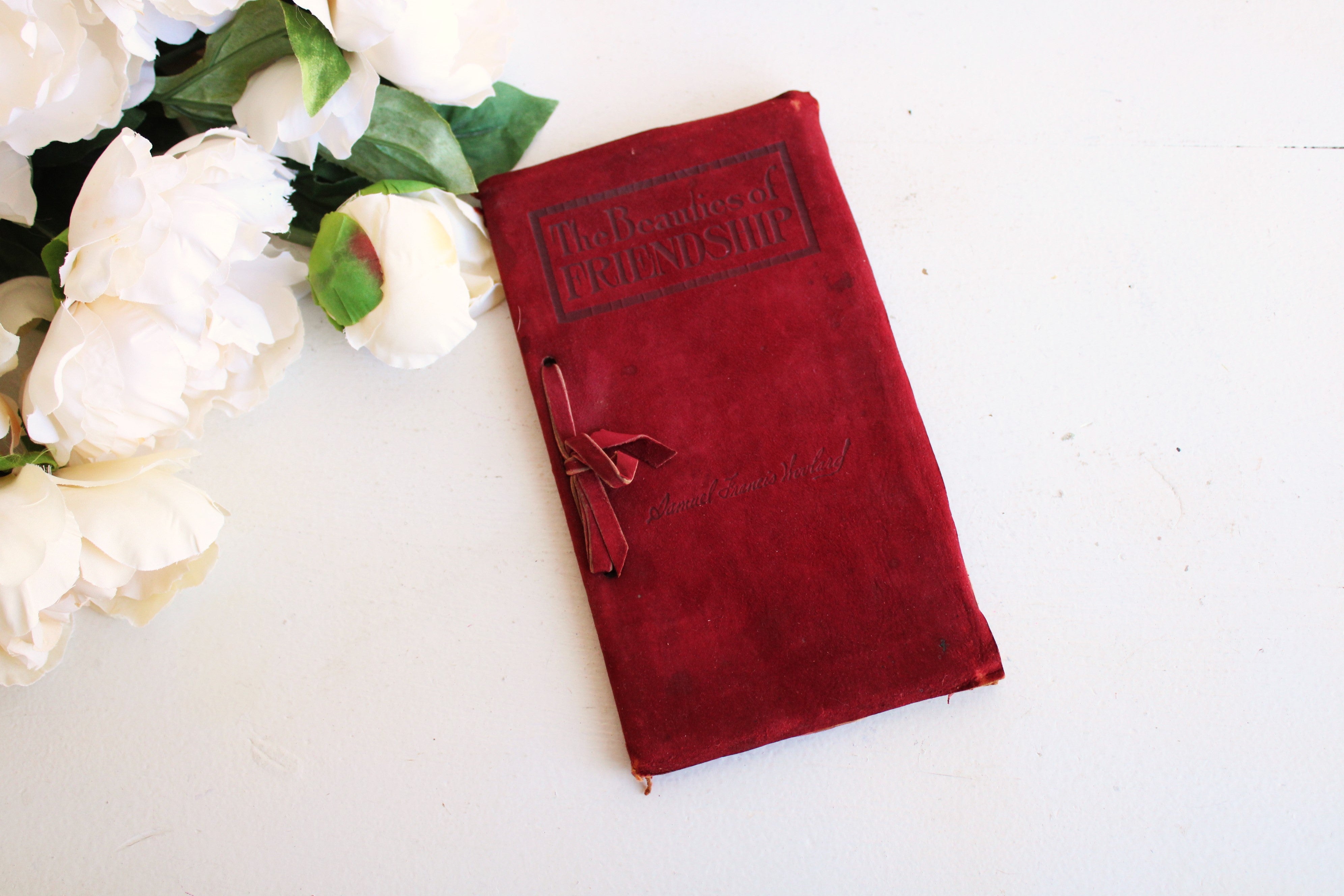 Vintage Edwardian "the Beauties Of Friendship" Antique Book | Shop ...