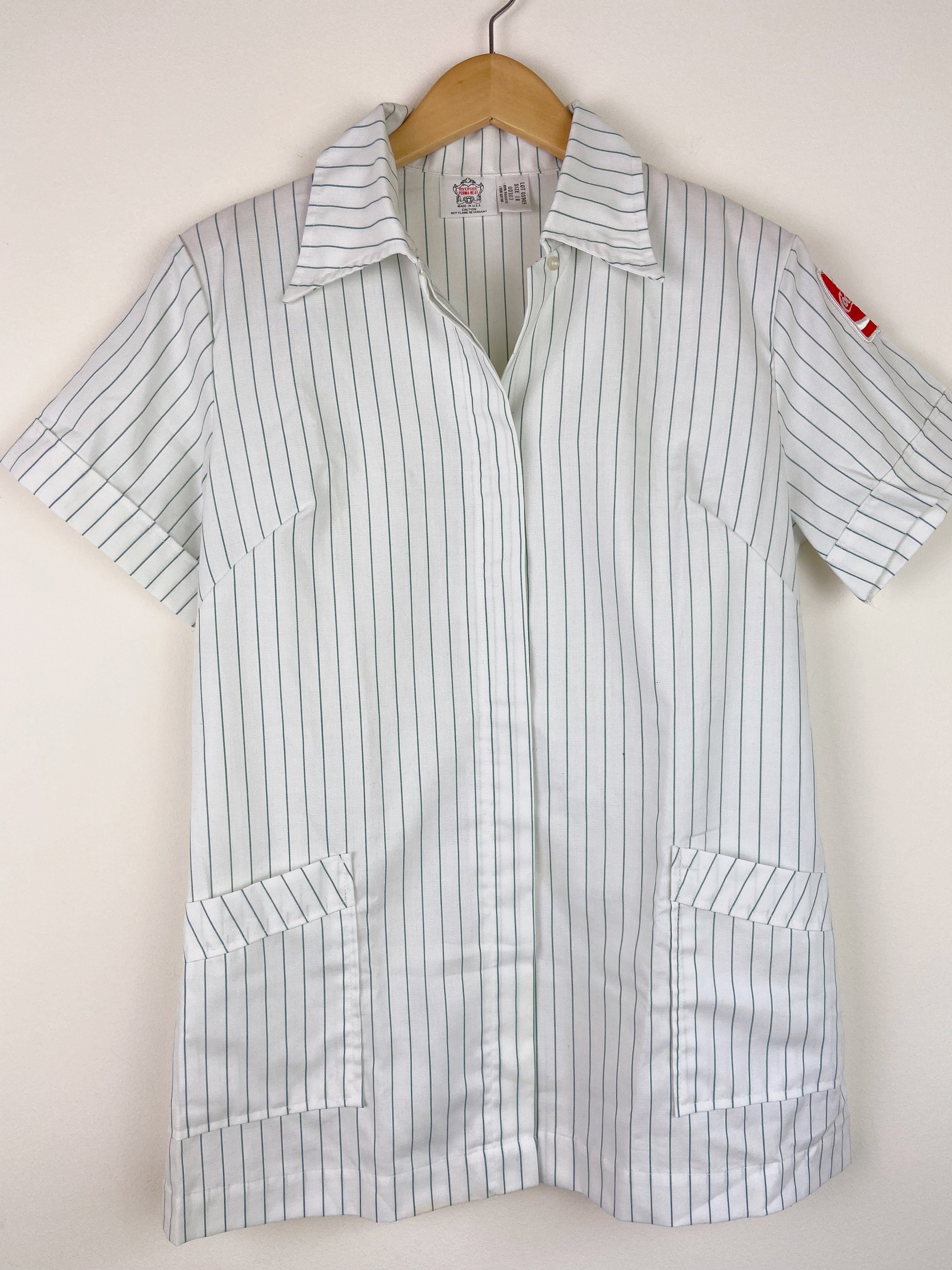 40s/50s Vintage Coca Cola Soda Shop Uniform Top | Shop THRILLING