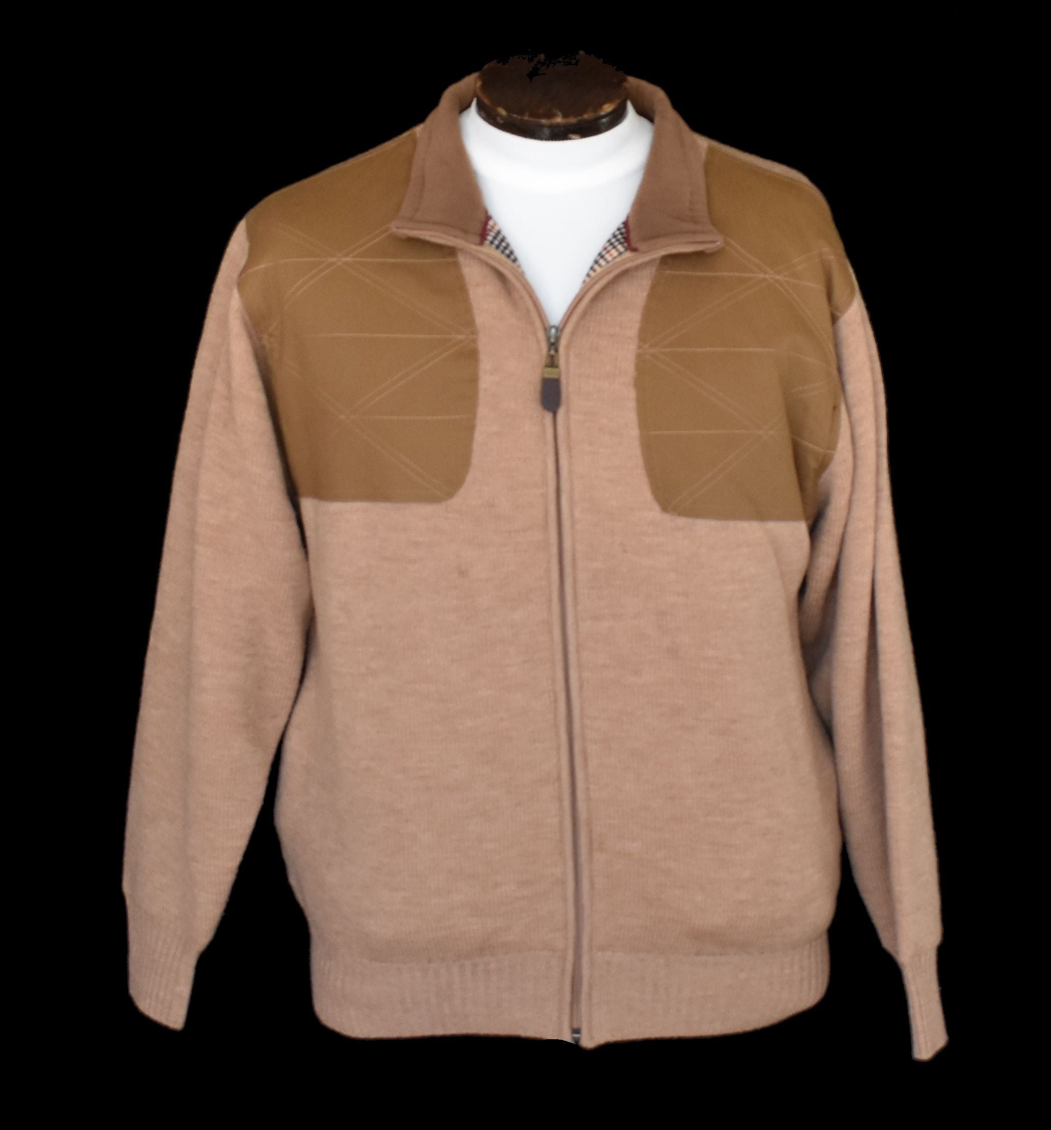 Vintage 00s Zip Front Wool Sweater Jacket By Orvis | Shop THRILLING