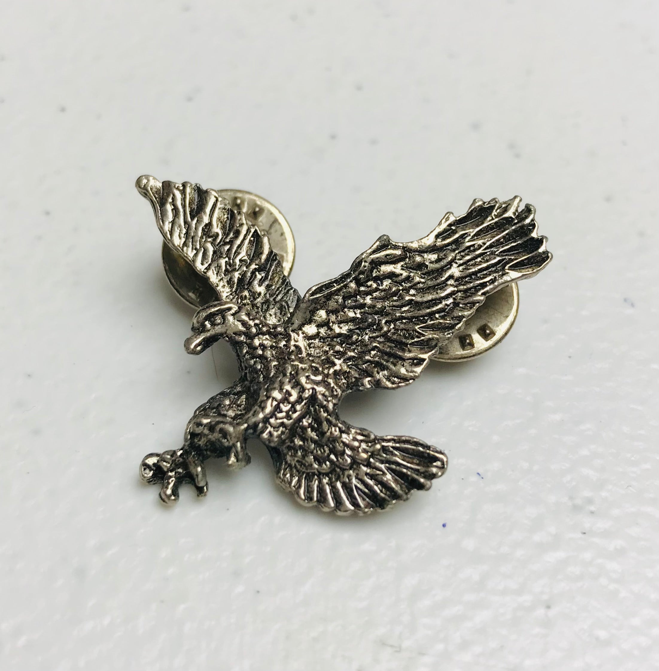 Vintage Detailed Silver Tone Eagle Pin By Ballou Reg'd | Shop THRILLING