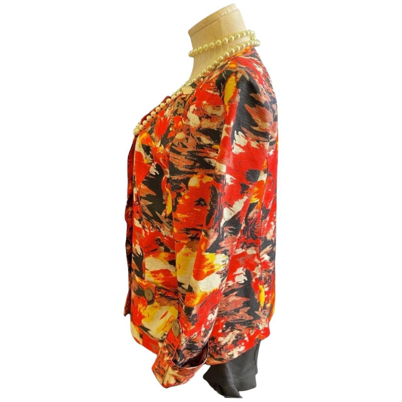 Vintage Multi-colored Sunset Blazer | Shop THRILLING