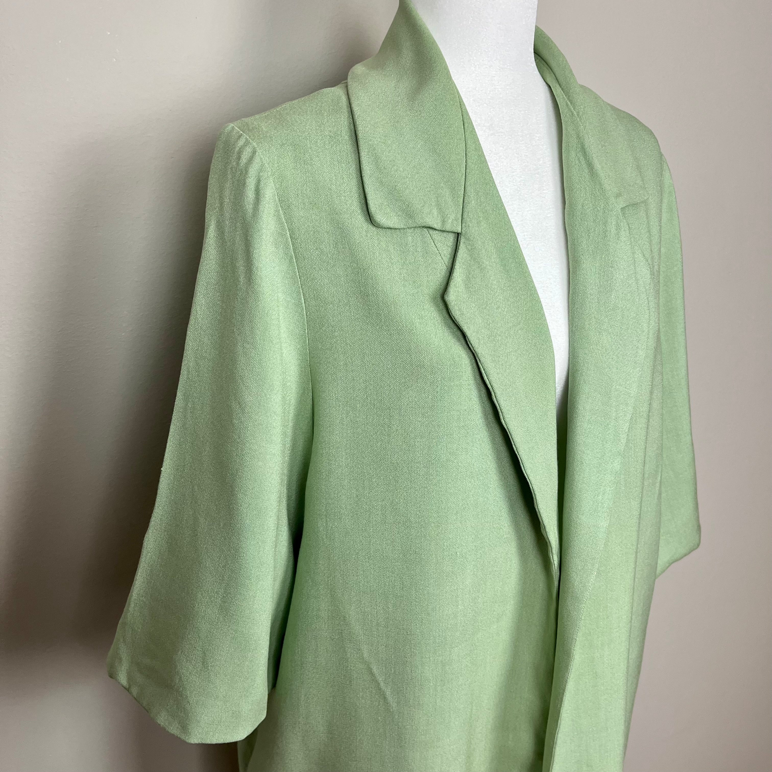 Vintage 60s Sage Green Duster Coat By Edith Flagg | Shop THRILLING