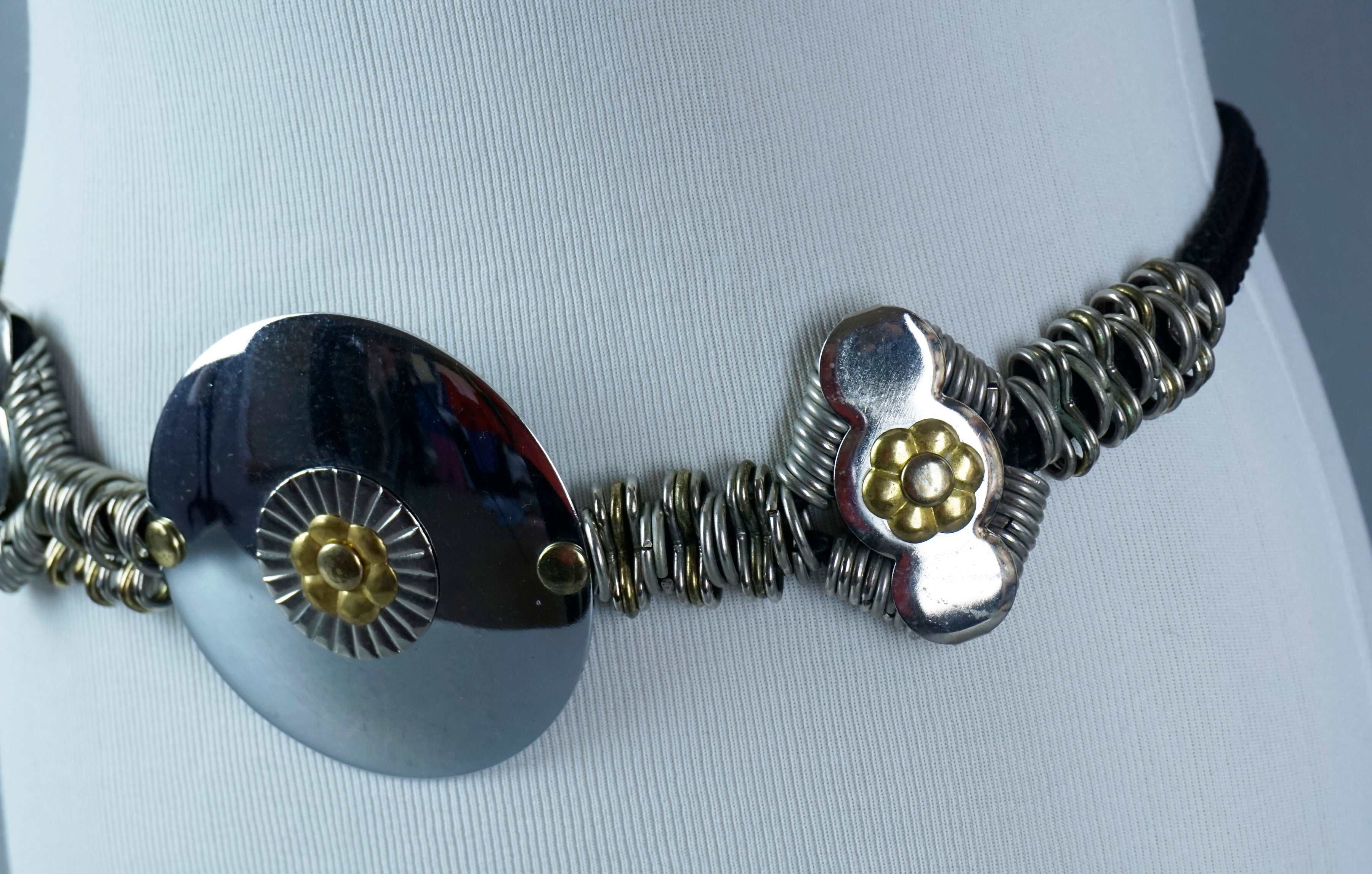 Vintage 70s Large Silver Adjustable Belt | Shop THRILLING