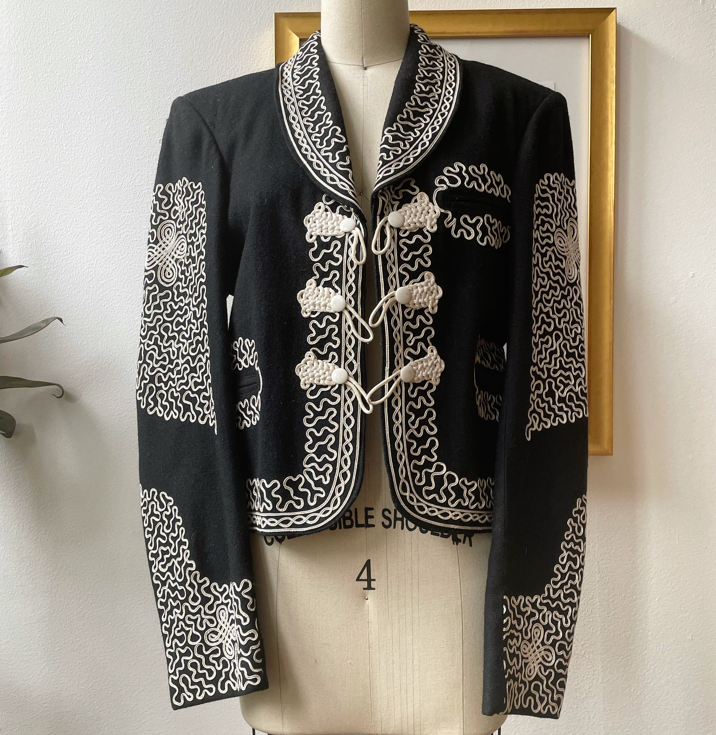 Vintage Soutache Embroidered Matador Jacket | Shop THRILLING