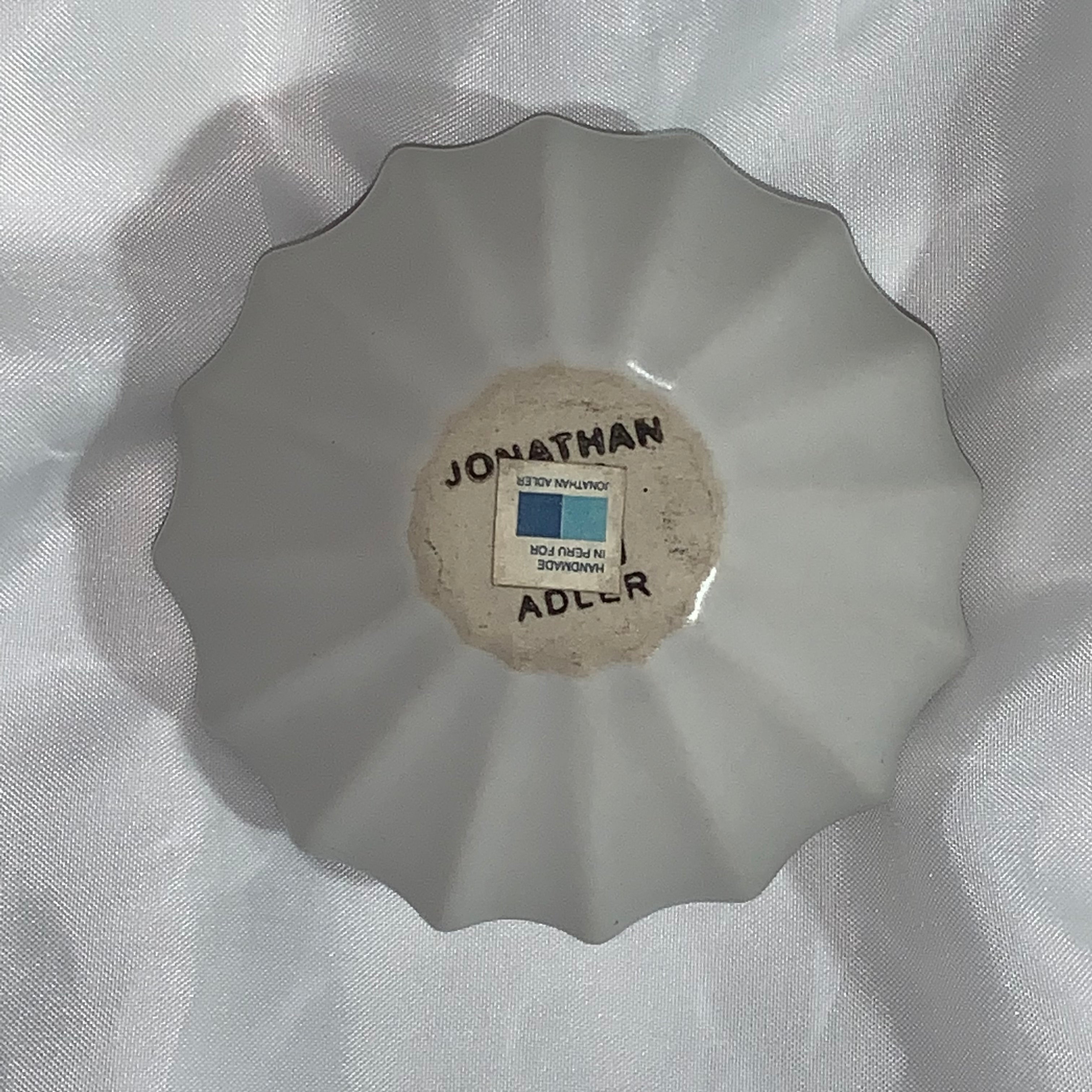 Vintage 90s/00s White Glazed Ceramic Patipan Squash Shape Vase By ...