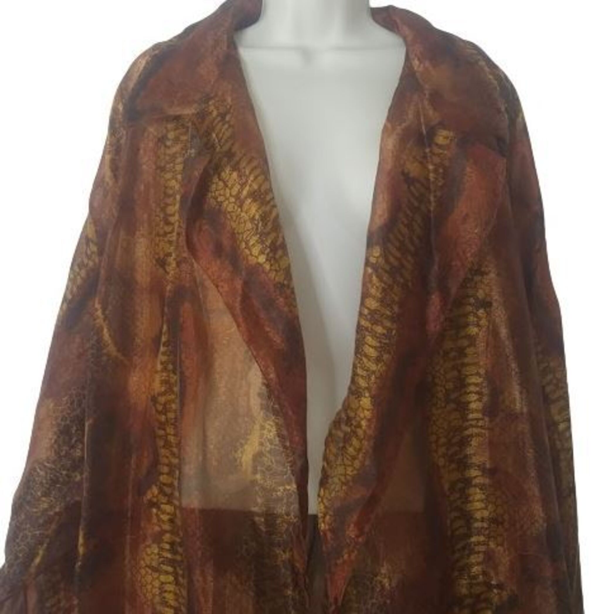 Vintage 80s Sheer Organza Duster Topper By Erica Brooke | Shop THRILLING