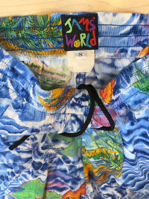 Vintage 80s Jams World Hawaiin Print 80s Shorts By Jams World | Shop ...