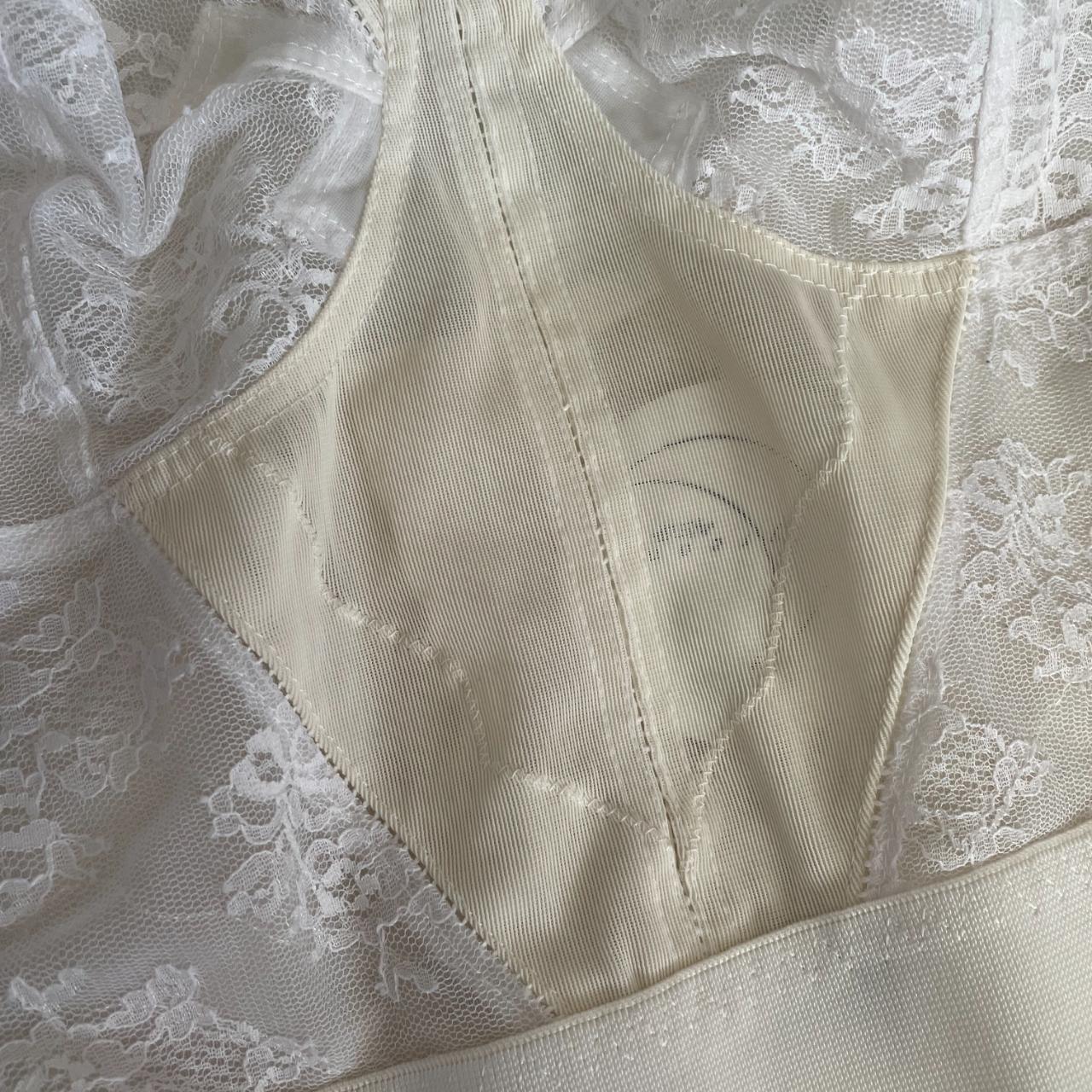 Vintage 70s Lace Bra Bustier Size 38b By Bali | Shop THRILLING