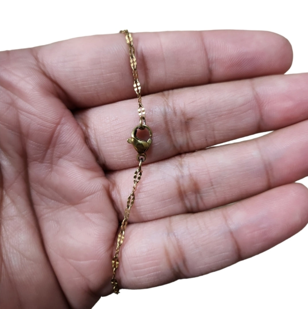 90s Vintage Gold Toned Link Necklace | Shop THRILLING