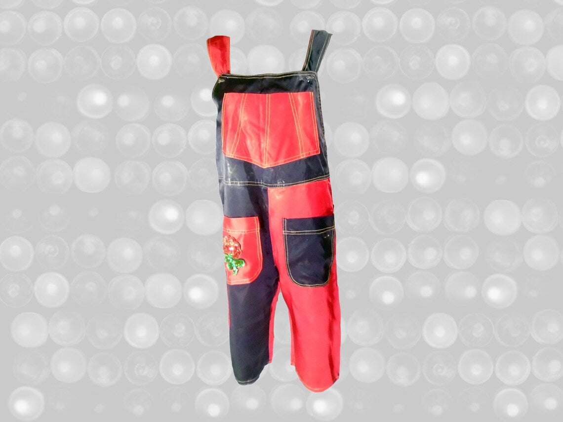 Vintage 70s Clown Overalls Costume Custom Made Professional | Shop ...