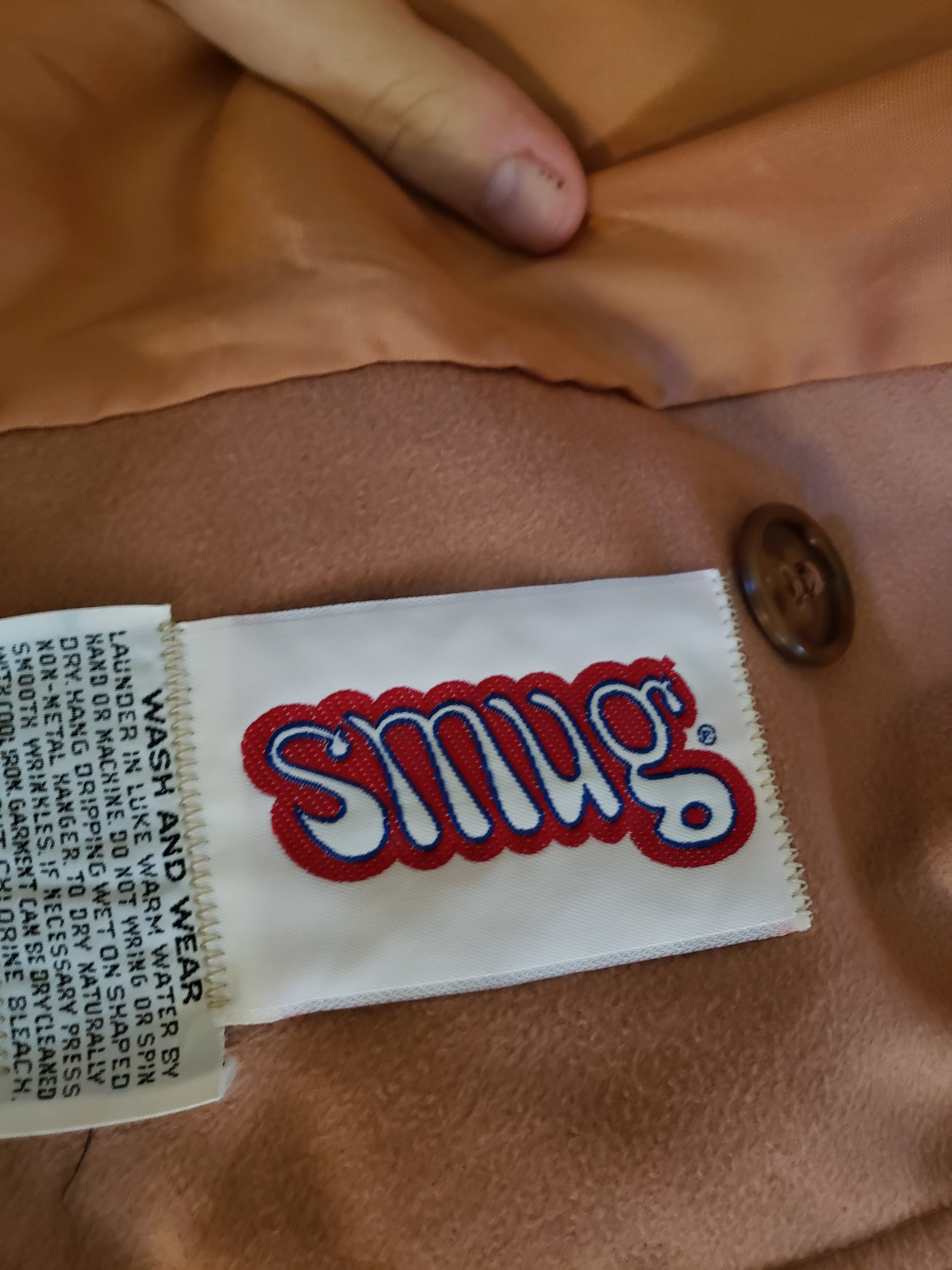 Vintage 70s Dusty Rose Trench Coat By Smug | Shop THRILLING