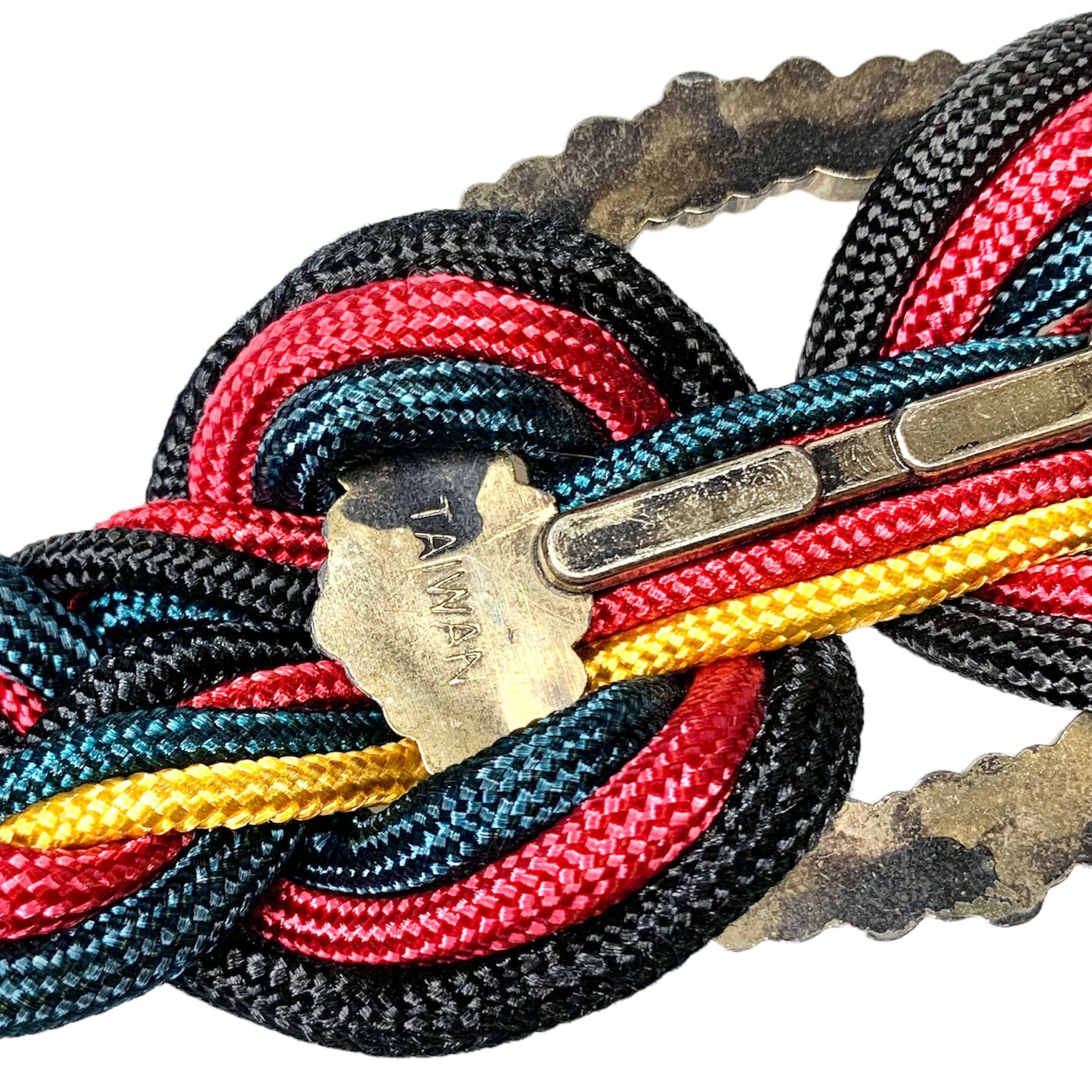 Vintage 80s/90s Colorful Knot New Wave Rope Cord Chunky Belt | Shop ...