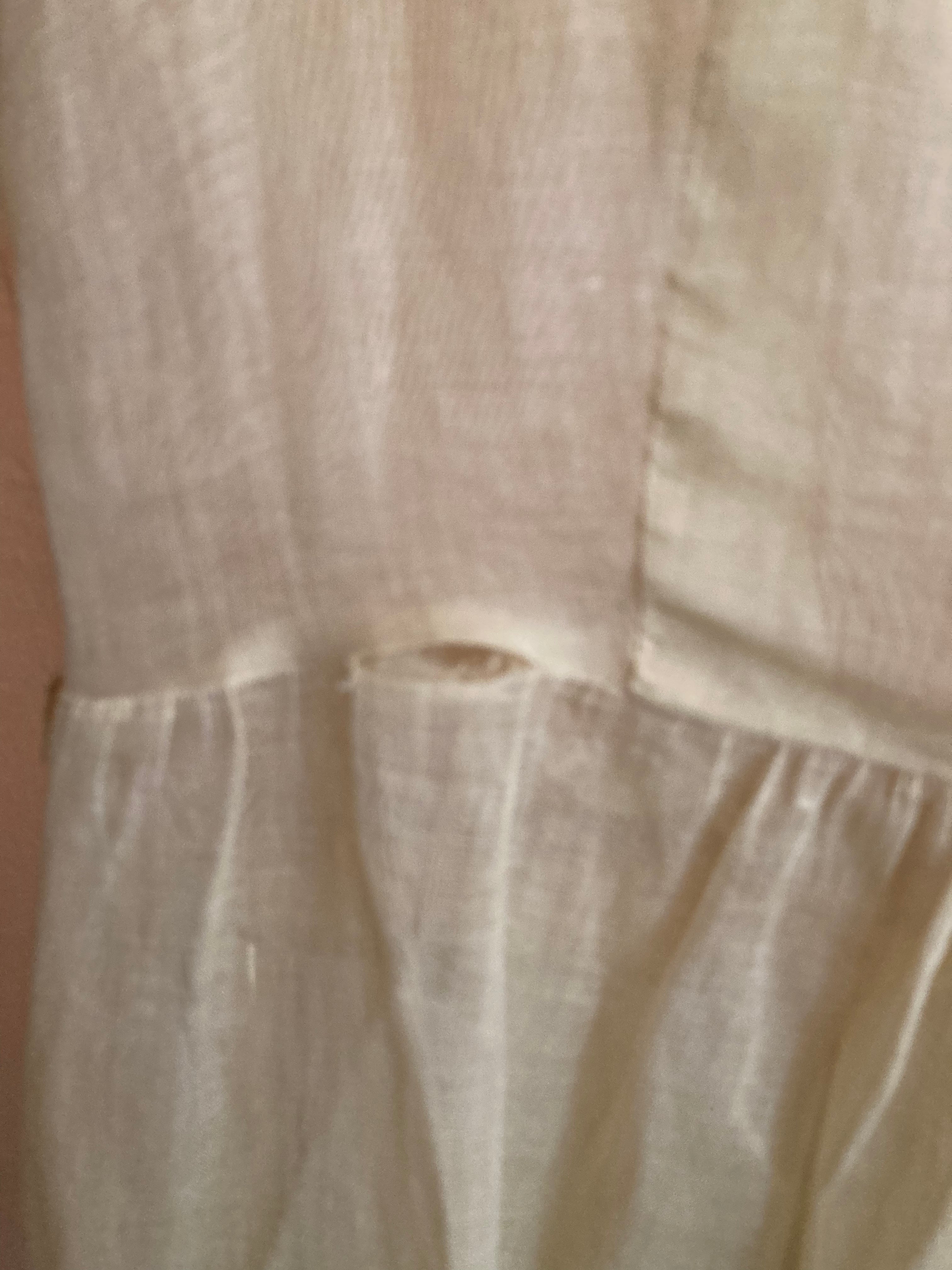 Vintage 50s Sheer Organza Party Dress W Floral Pattern | Shop THRILLING