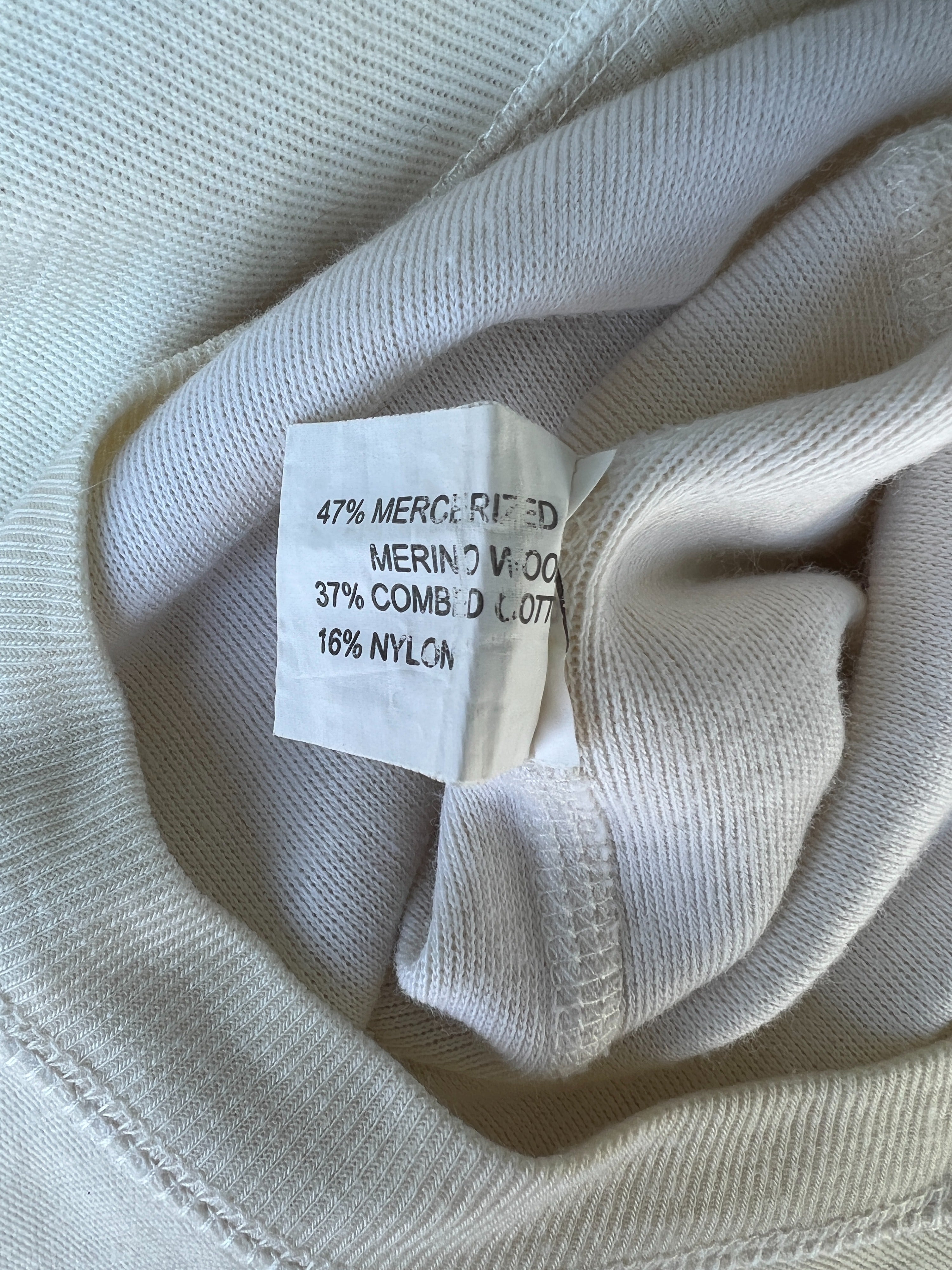 Vintage Solid Cream Very Soft Sweater | Shop THRILLING