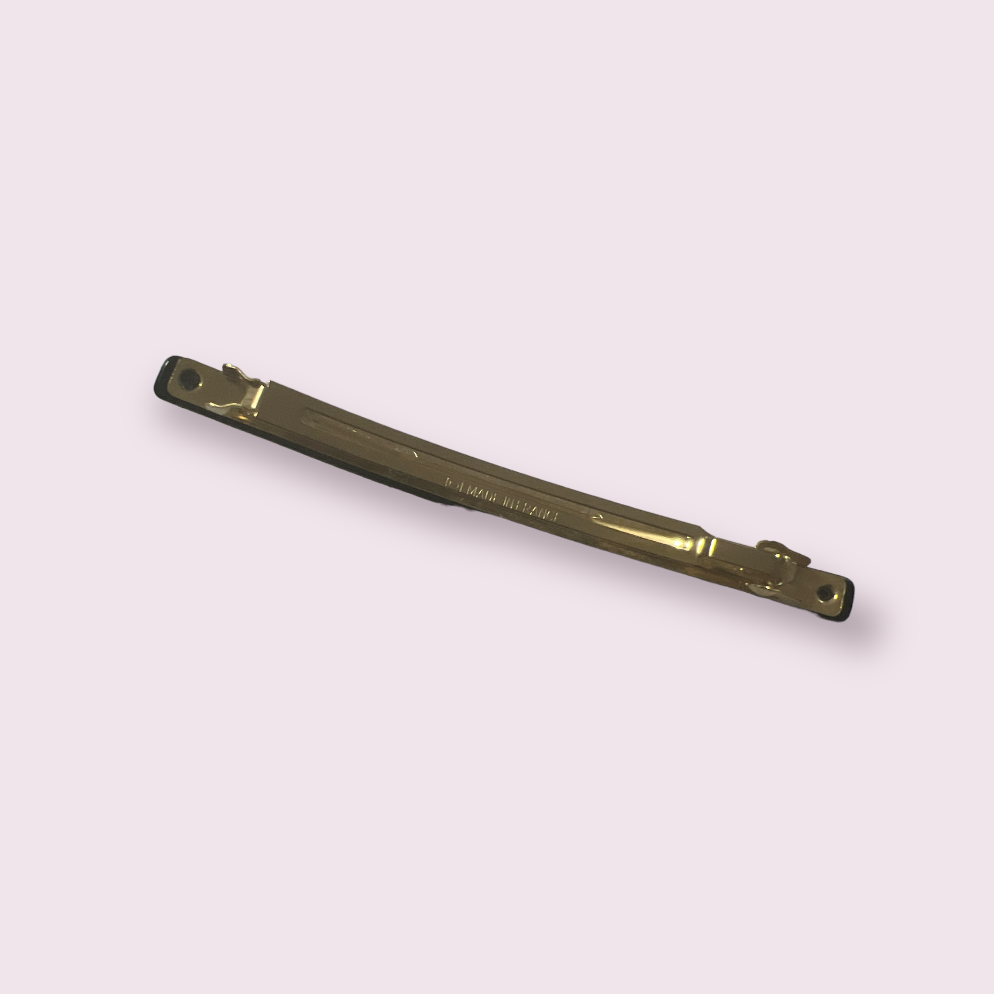 Vintage 70s/80s Long Animal Print French Barrette Bar Barrette, 4 ...