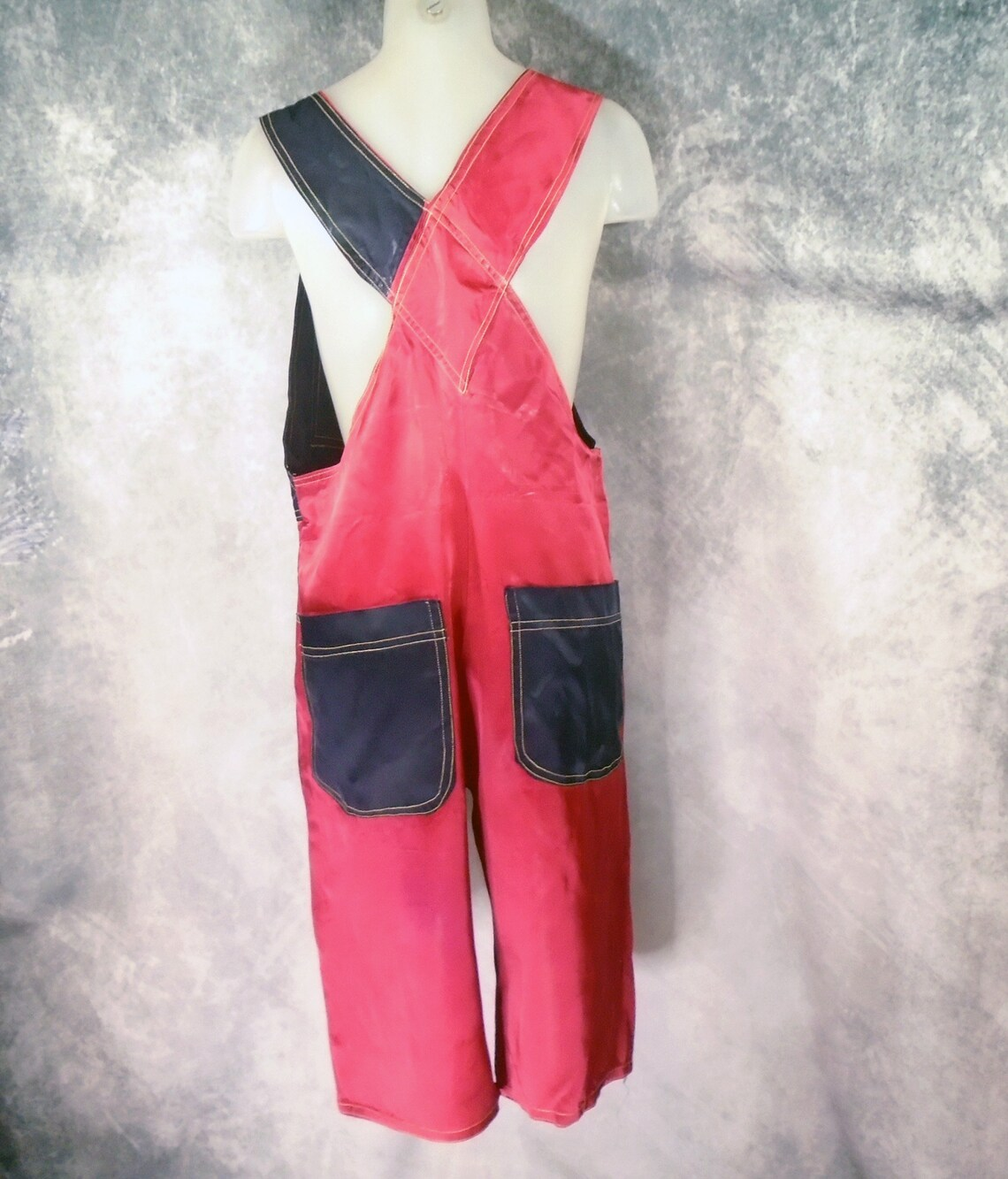 Vintage 70s Clown Overalls Costume Custom Made Professional | Shop ...