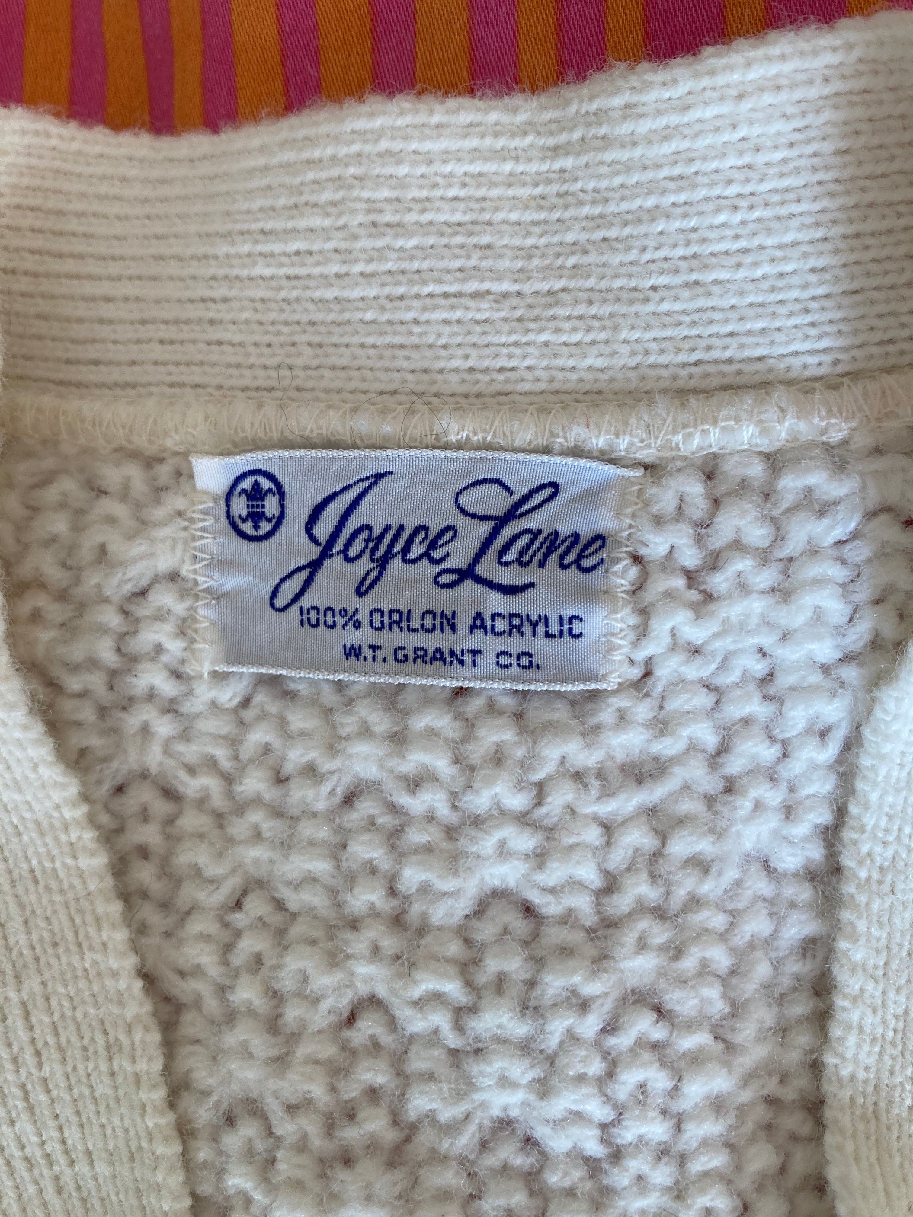 60s/70s Vintage Sweater Vest By Joyce Lane | Shop THRILLING