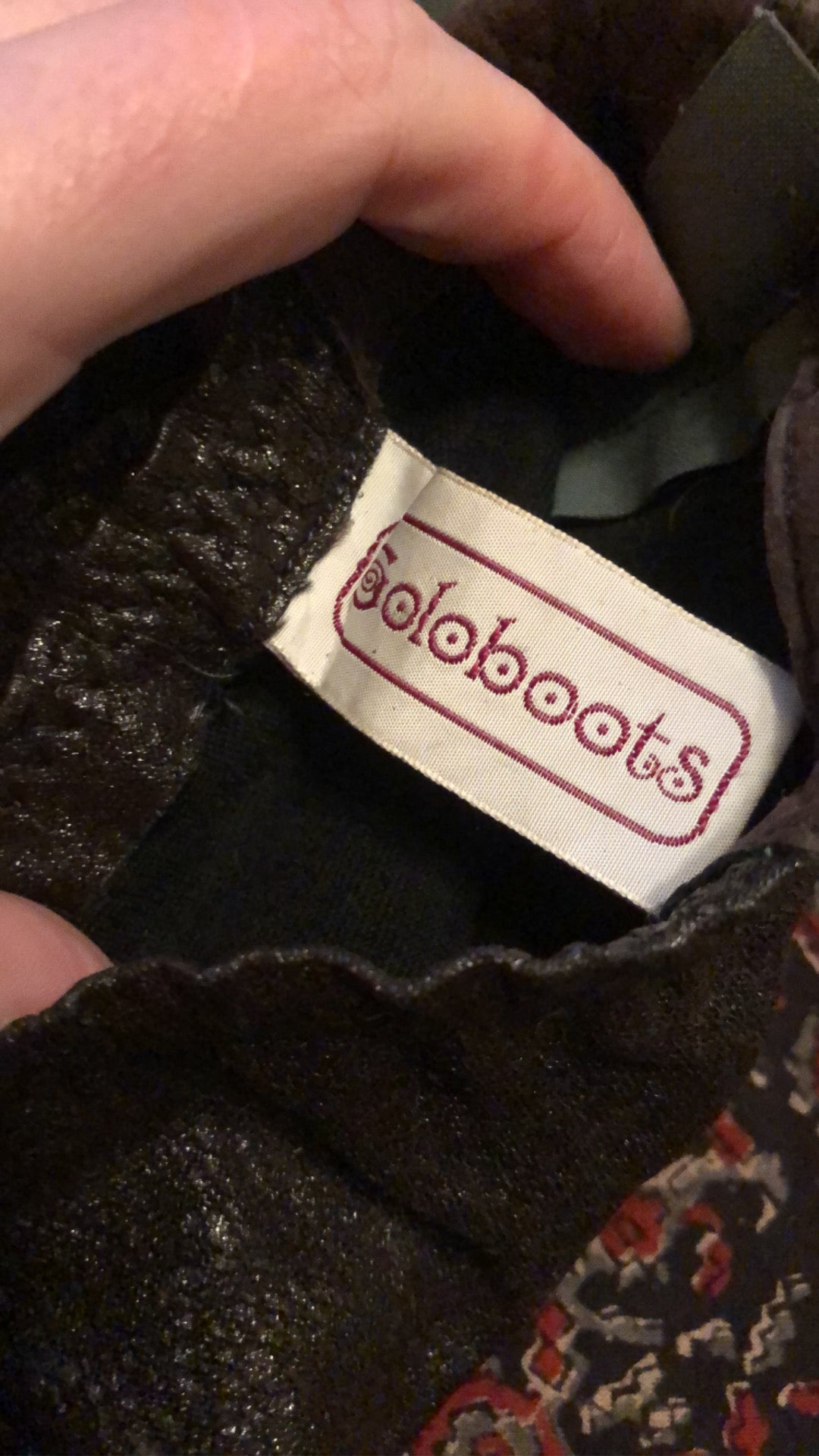 60s/70s Vintage Brown Zip Front Stud Gogo Boots By Golo | Shop THRILLING