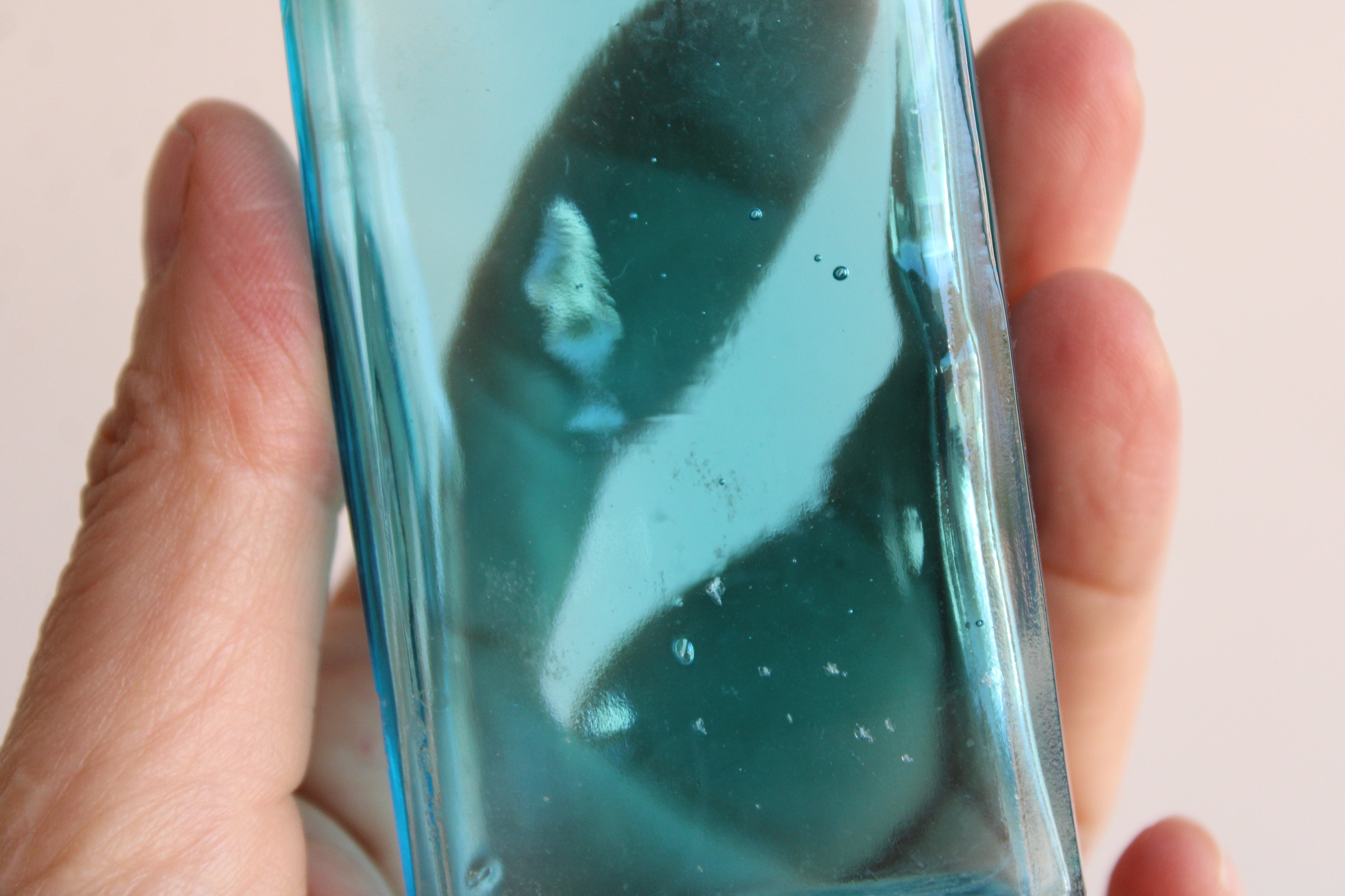 Vintage Aqua Glass Bottle | Shop THRILLING