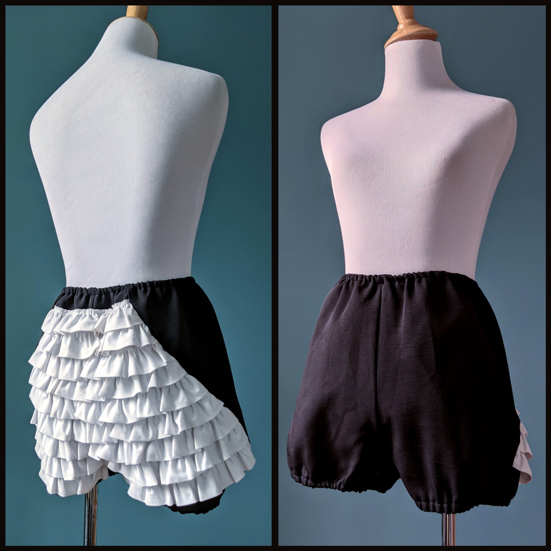Vintage Ruffle Bottom Hot Pants Tap Pants | Shop THRILLING