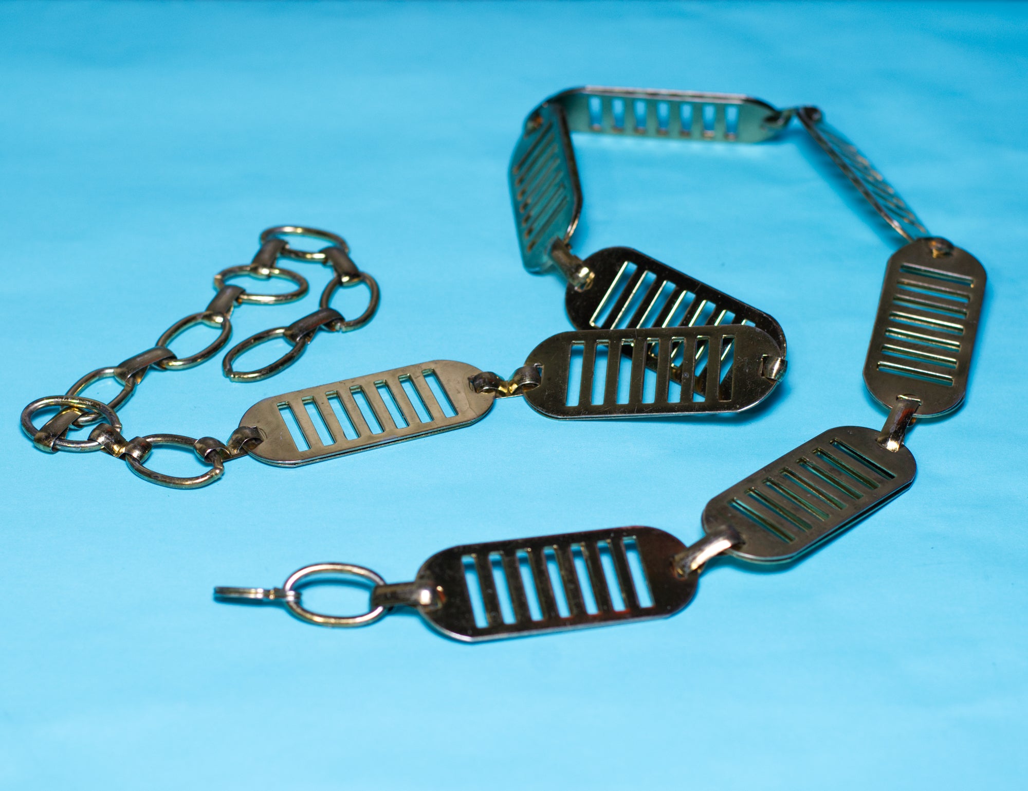 Vintage 70s Gold Metal Chain Belt | Shop THRILLING