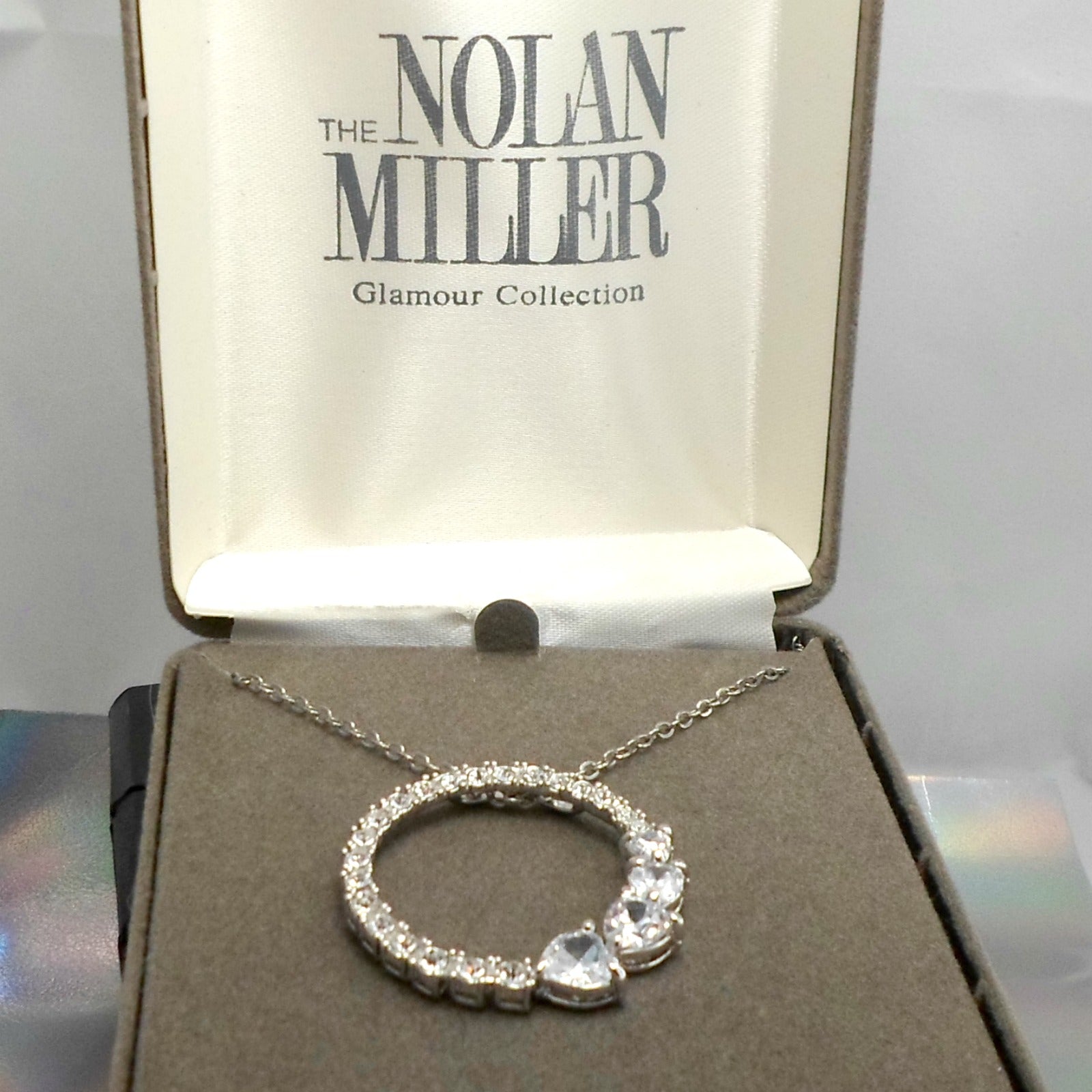 Vintage Necklace Glamour Collection Circle Of The Heart By Nolan Miller ...