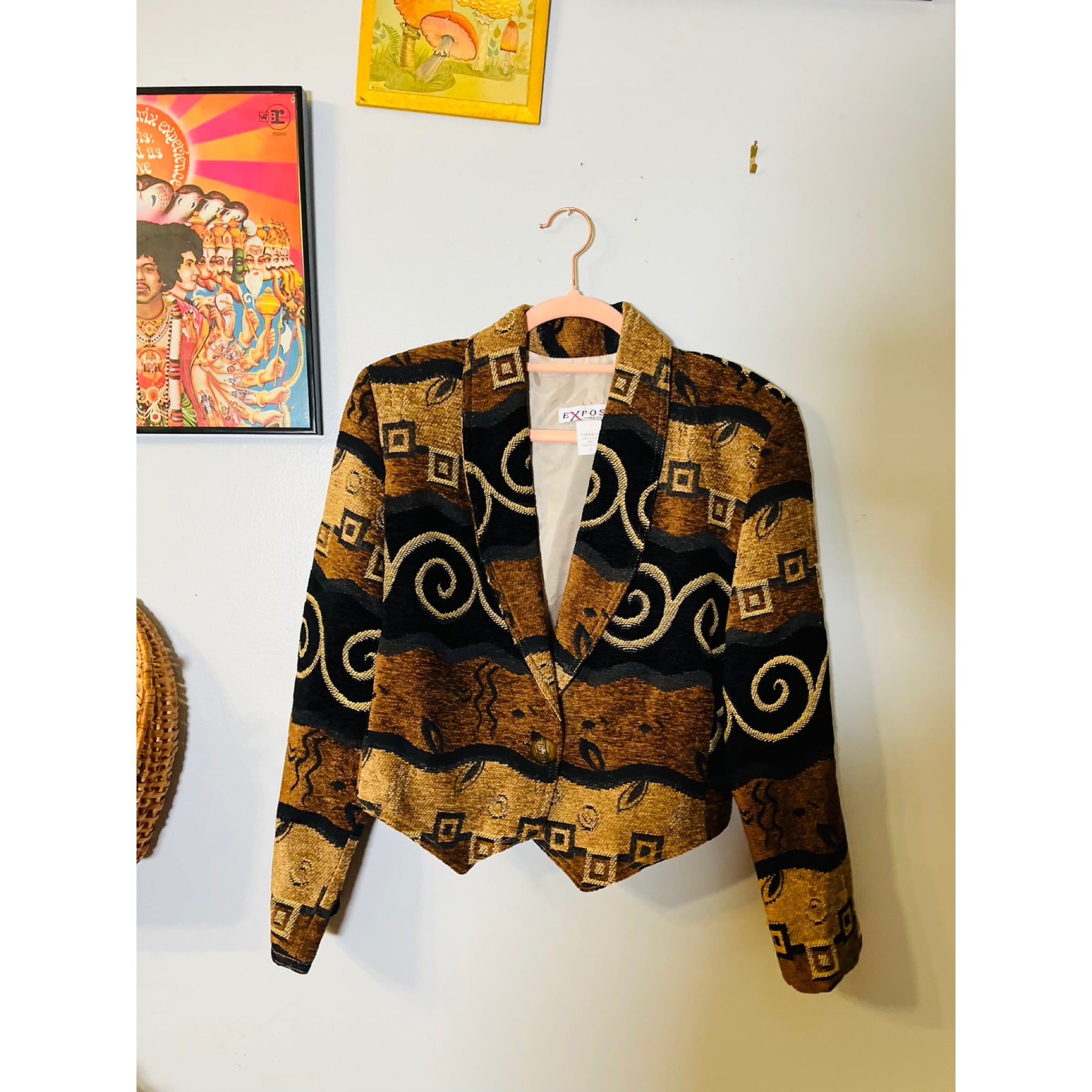 Vintage 90s Western Cropped Bolo Jacket By Expose | Shop THRILLING