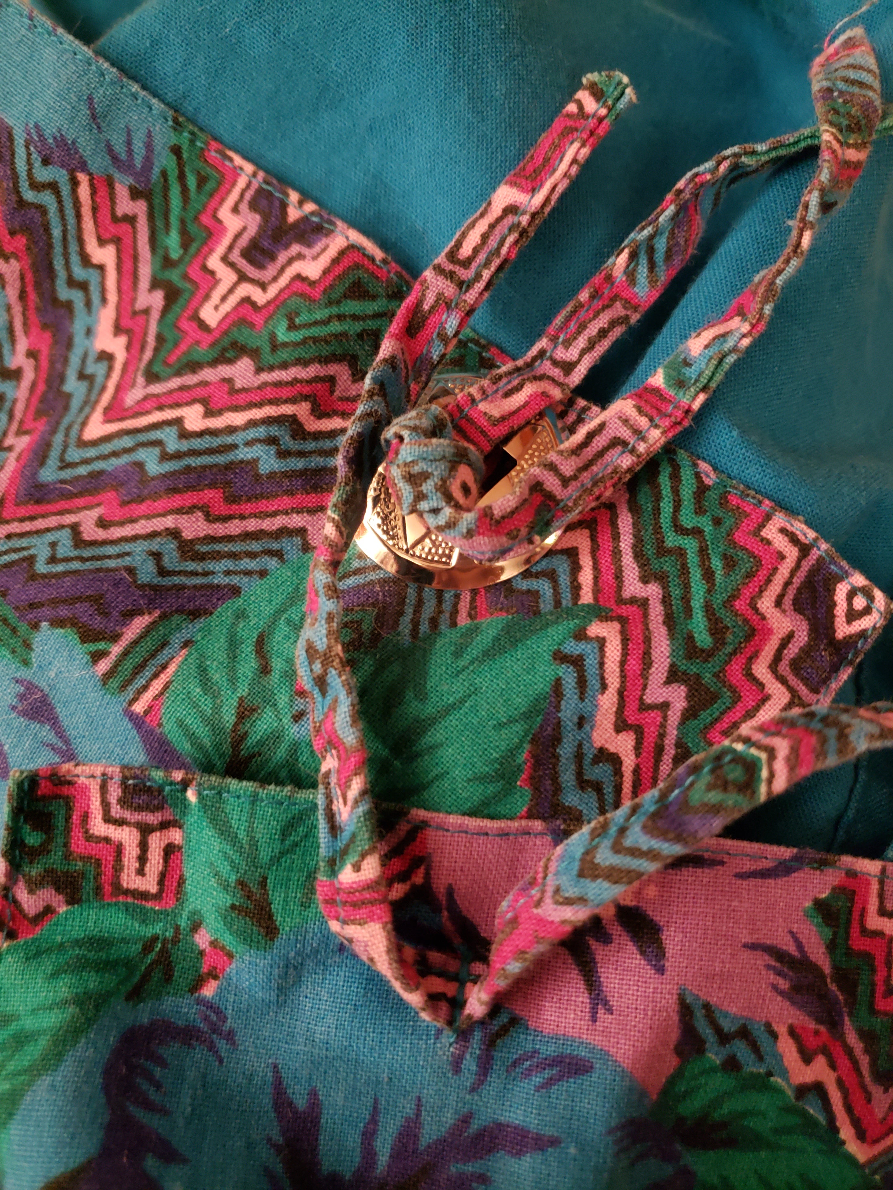 Vintage 90s Western Teal Top By Wrangler | Shop THRILLING